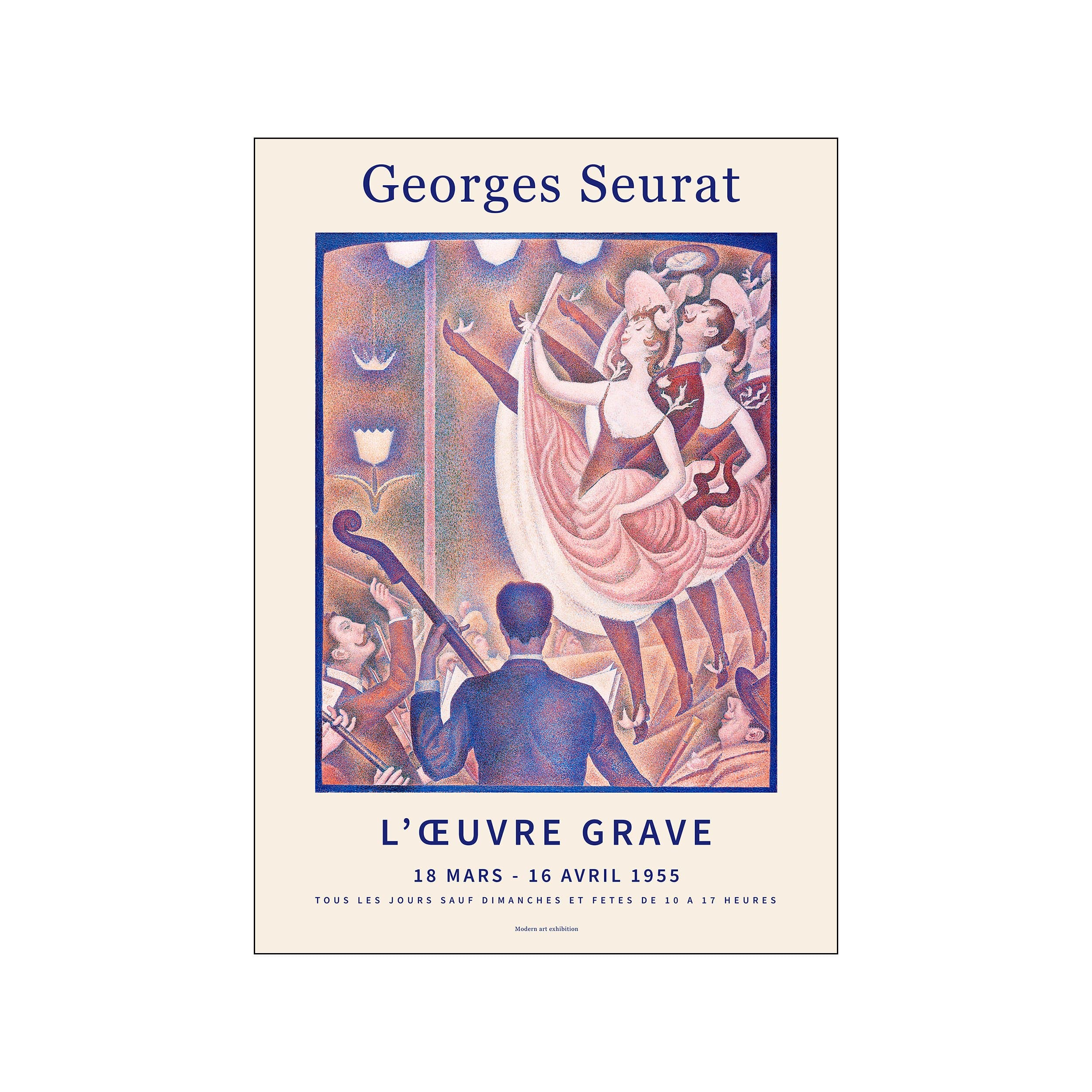 Georges Seurat - Exhibition print – Poster & Frame Art Group