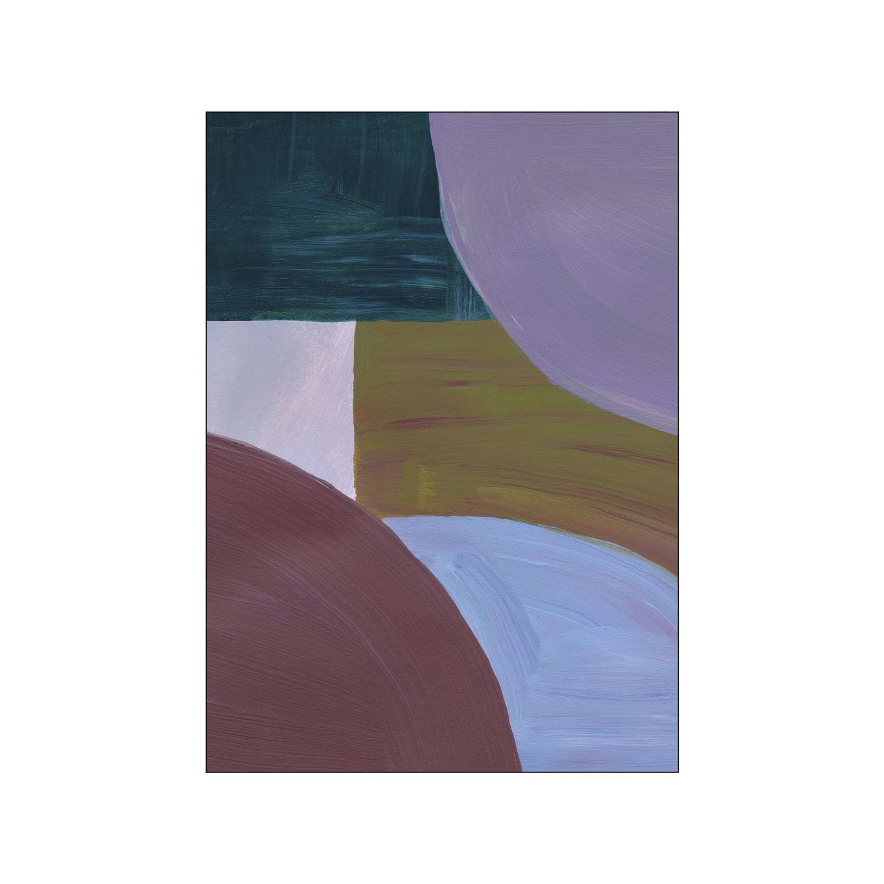 Painted Shapes 2 – Poster & Frame Art Group