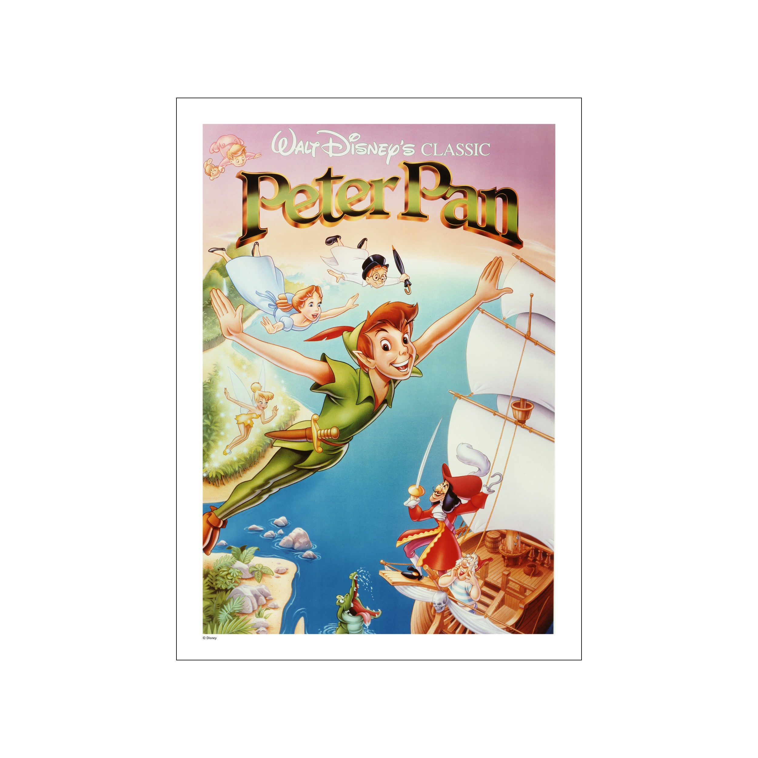 Disney - Peter Pan Adventure – Poster & Frame Art Group