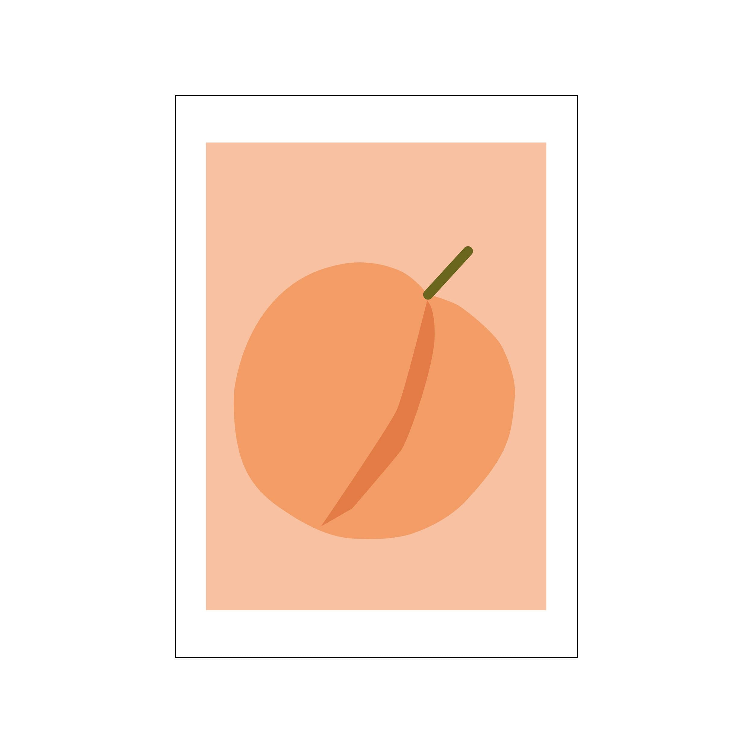 Peachy peach – Poster & Frame Art Group