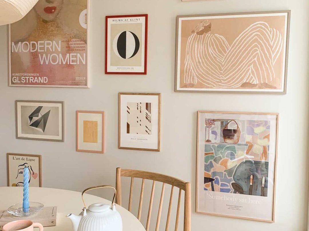 Guide: Inspiration for your personal art wall – Poster & Frame Art Group