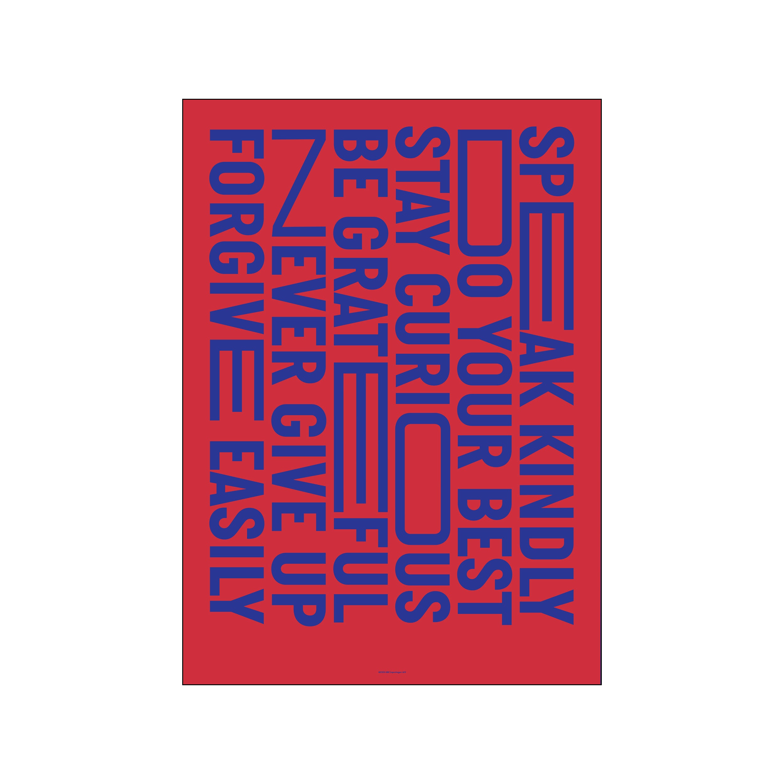 Speak Kindly – Poster & Frame Art Group