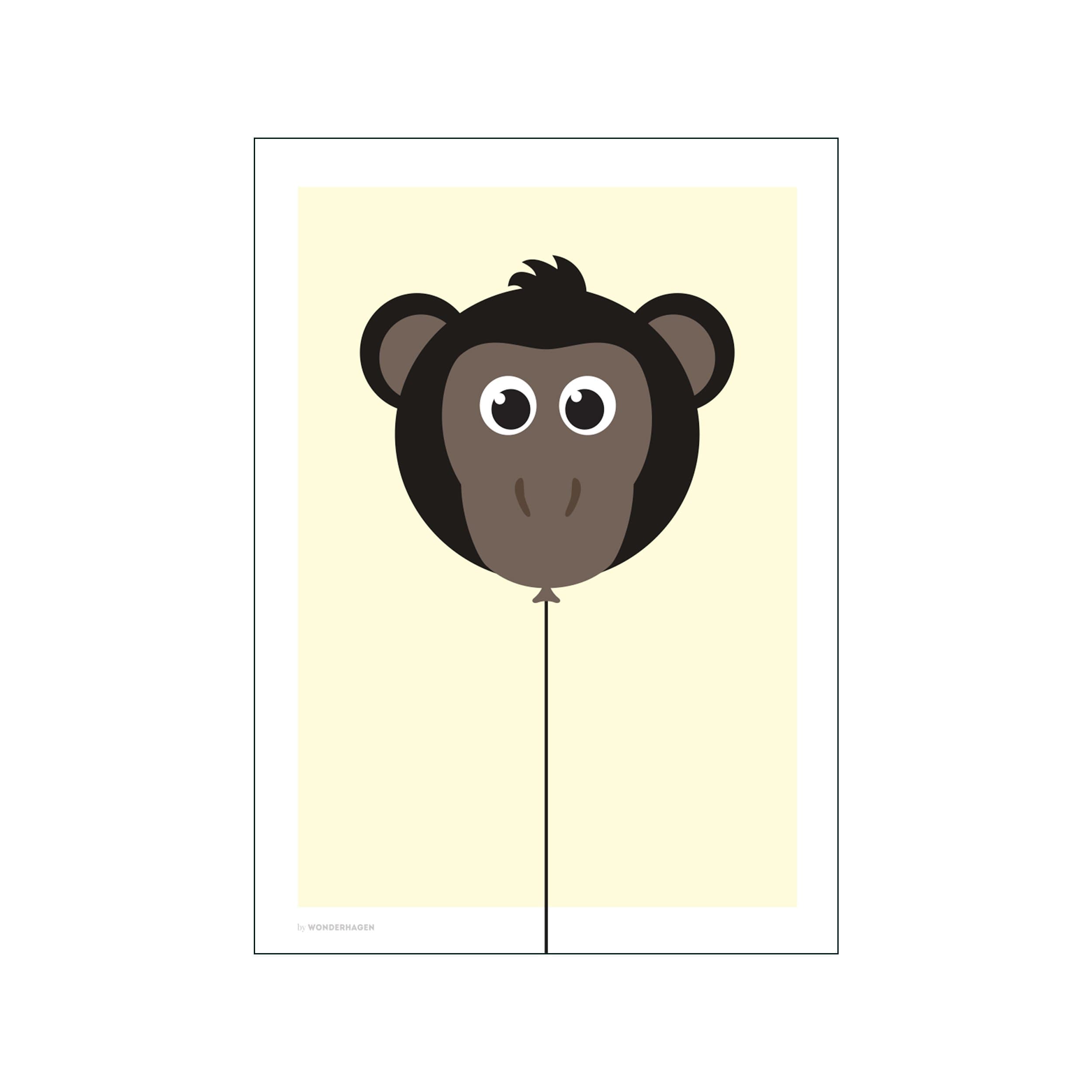 Balloon Animals Chimpanzee – Poster & Frame Art Group