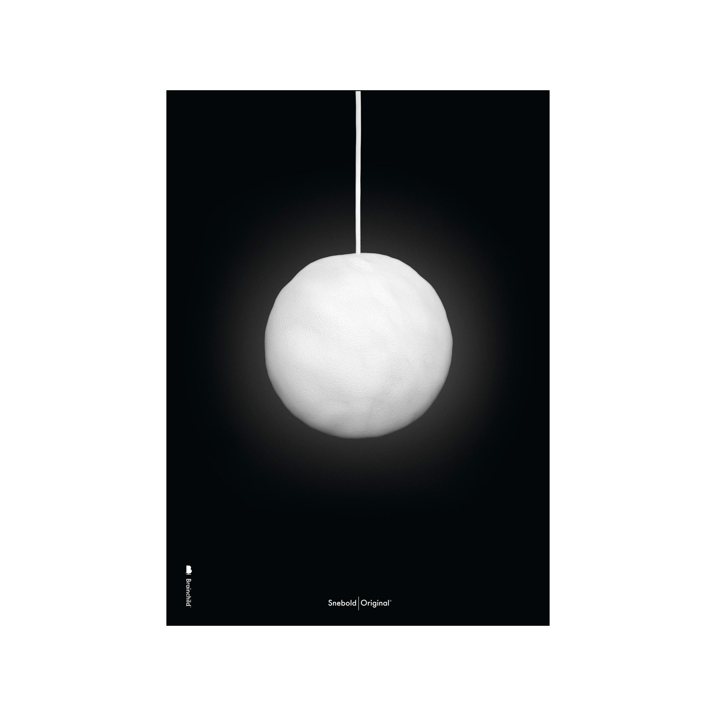 Snebold Sort – Poster & Frame Art Group