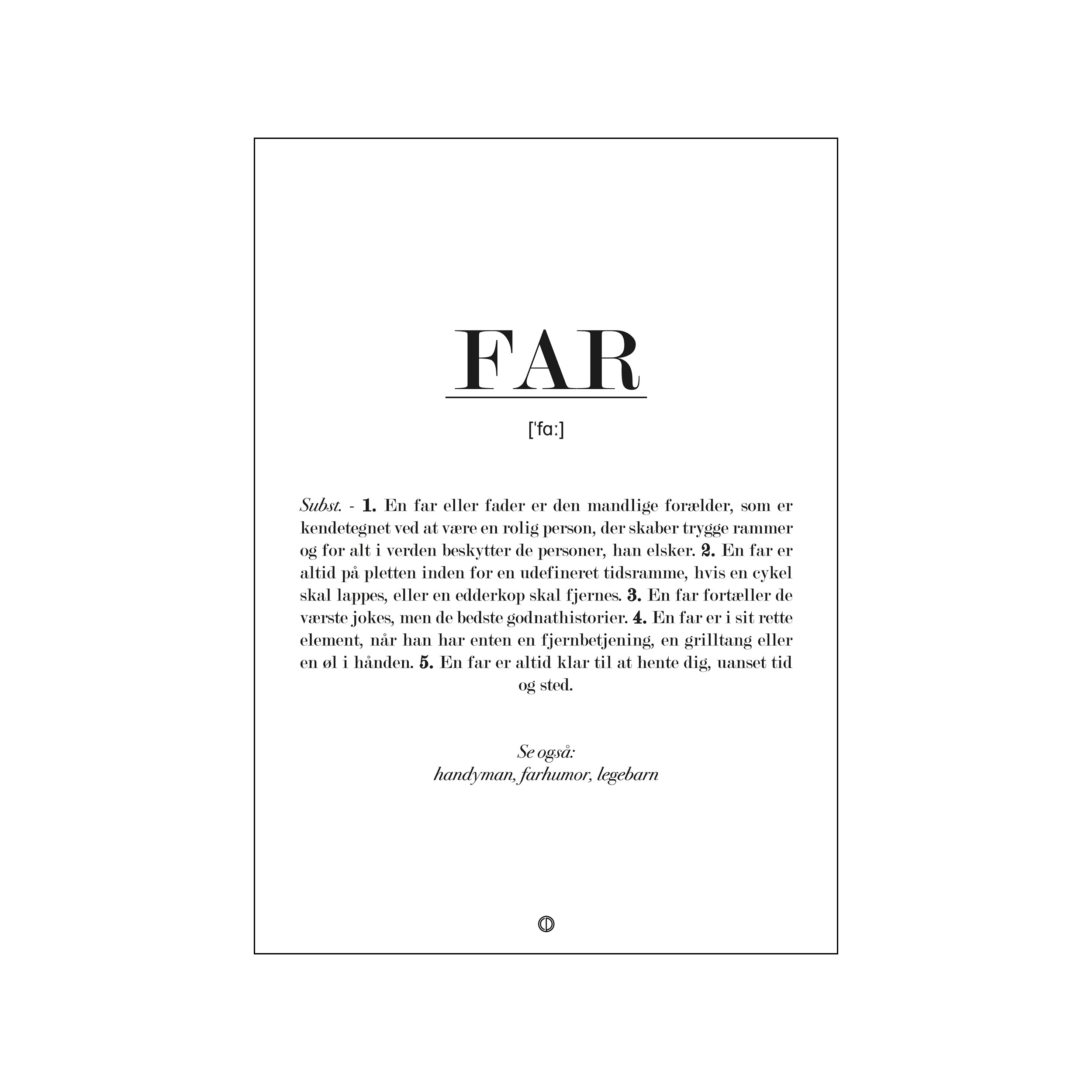 Far definition – Poster & Frame Art Group