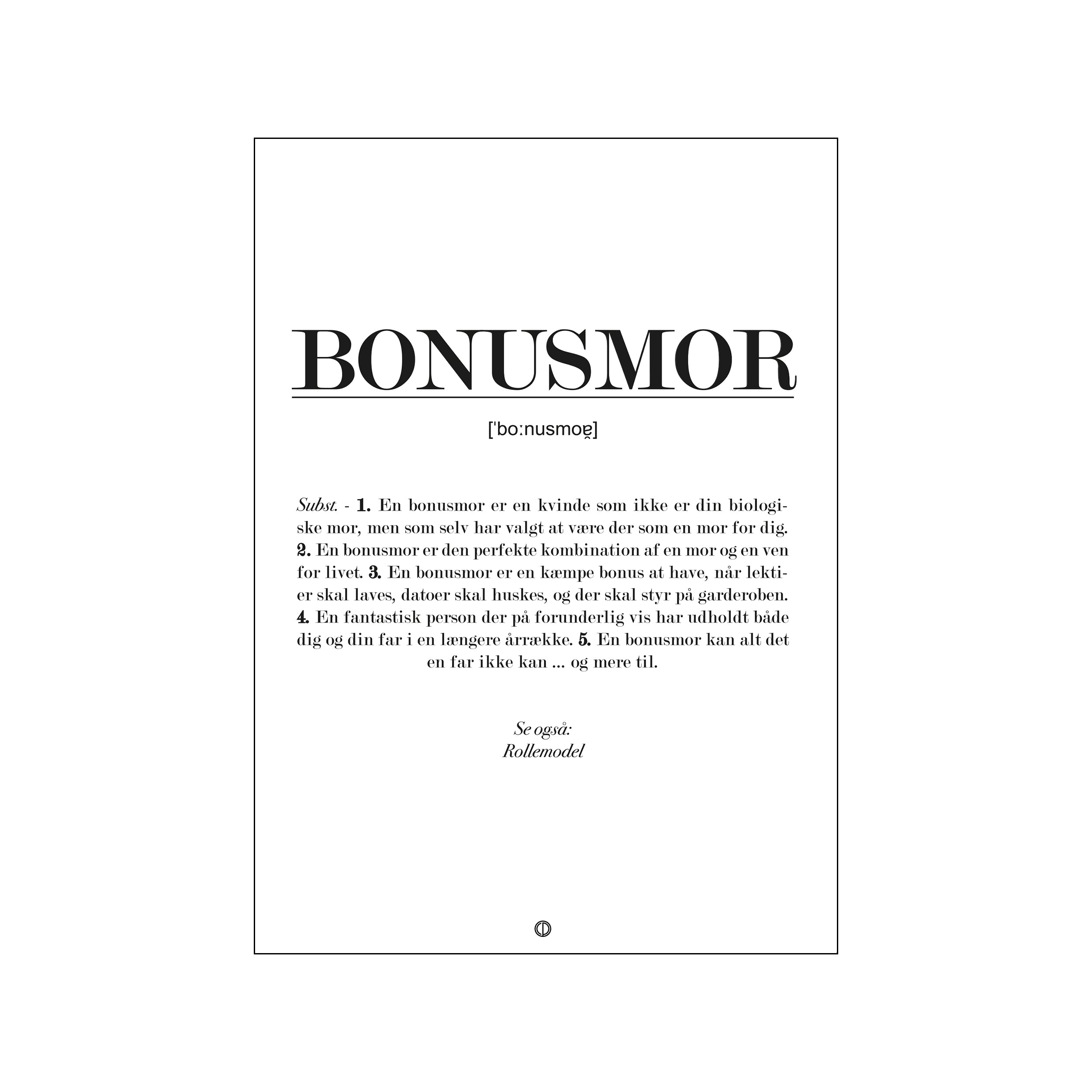 Bonusmor definition – Poster & Frame Art Group