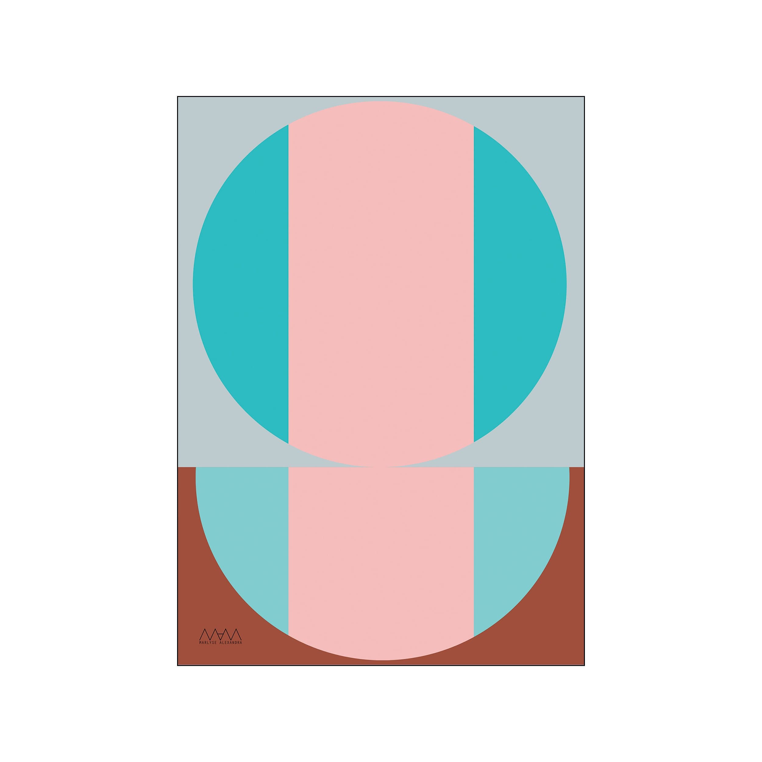 Colorblock 1 – Poster & Frame Art Group