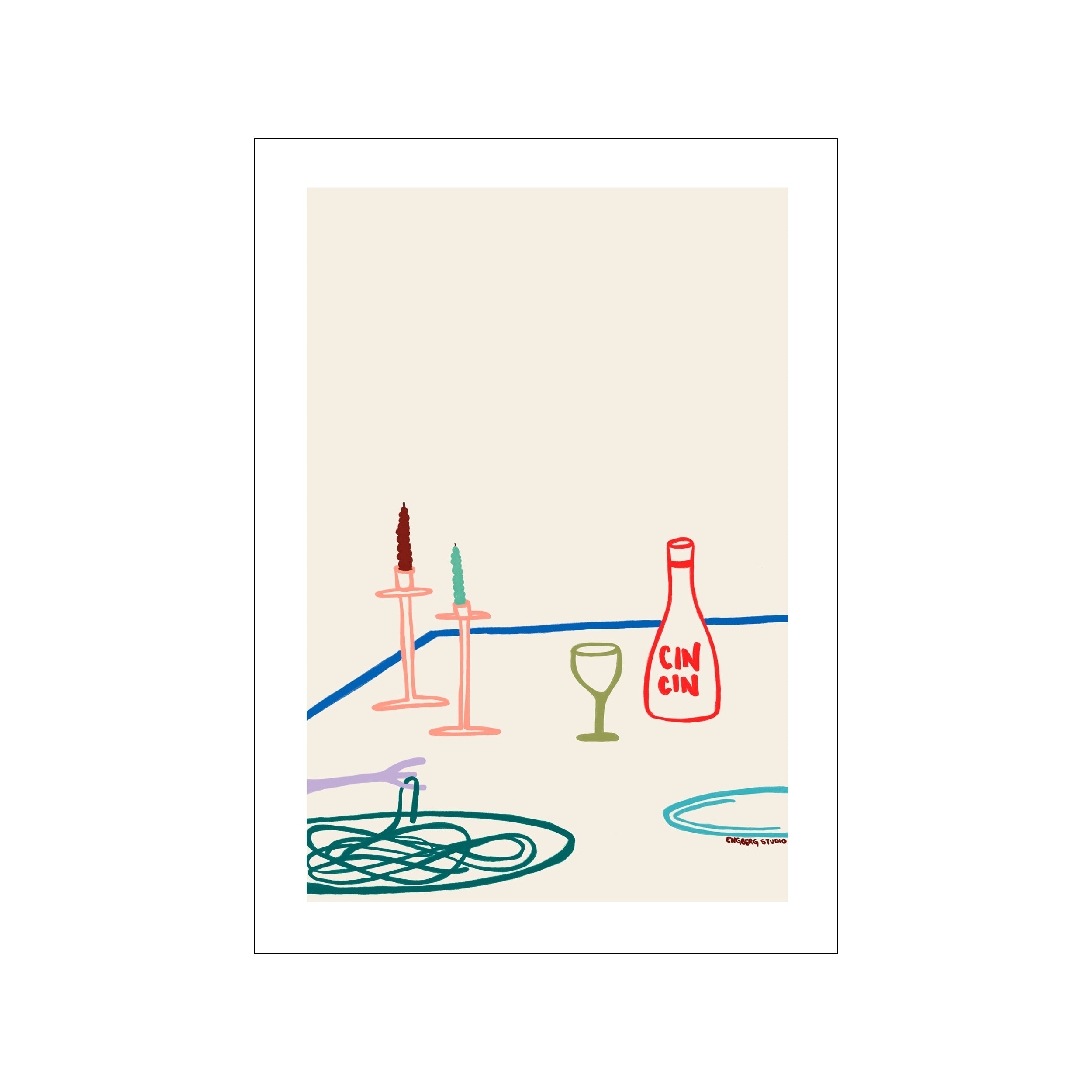 Cheers to a girls night – Poster & Frame Art Group