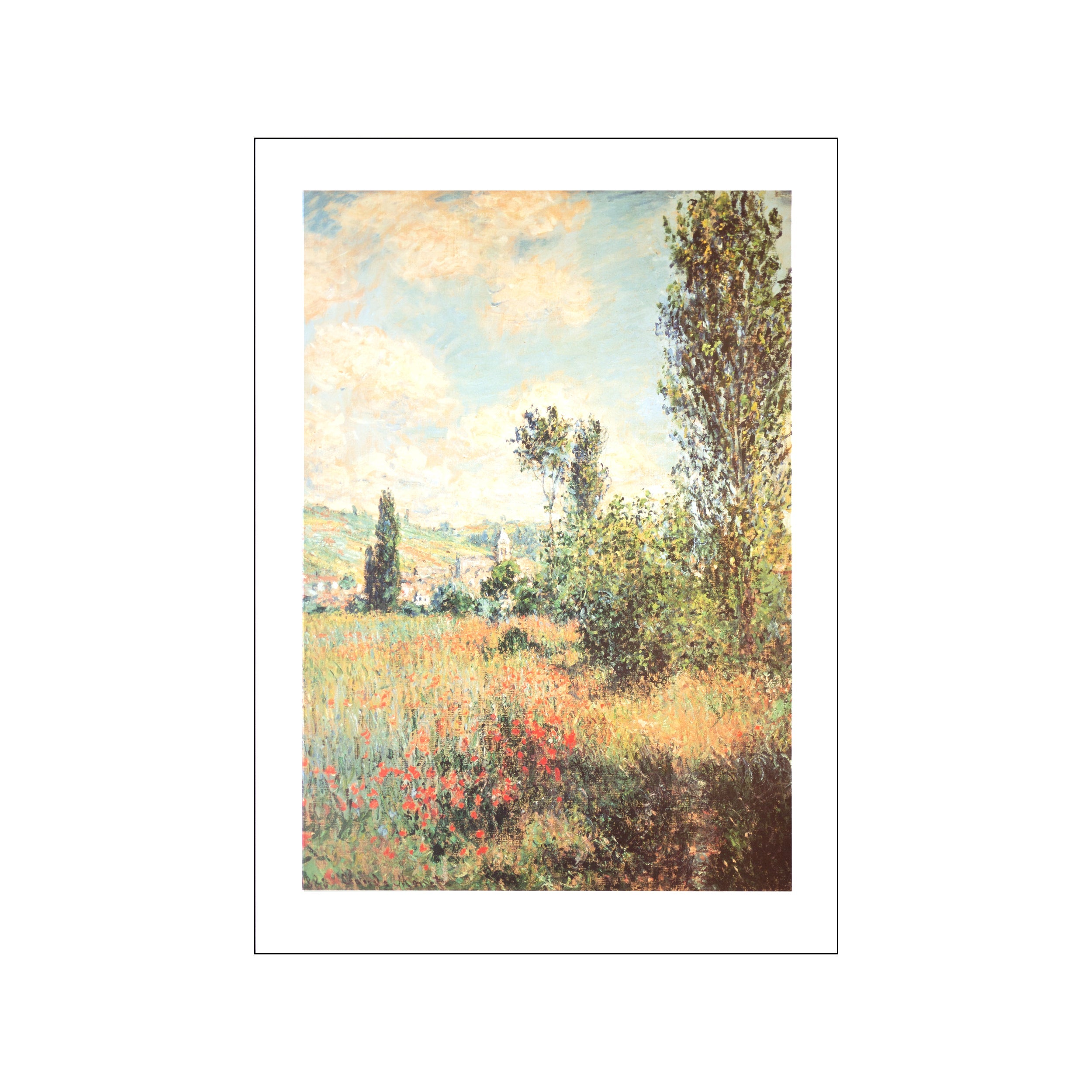 Path in the ile St Martin-Vetebuel – Poster & Frame Art Group