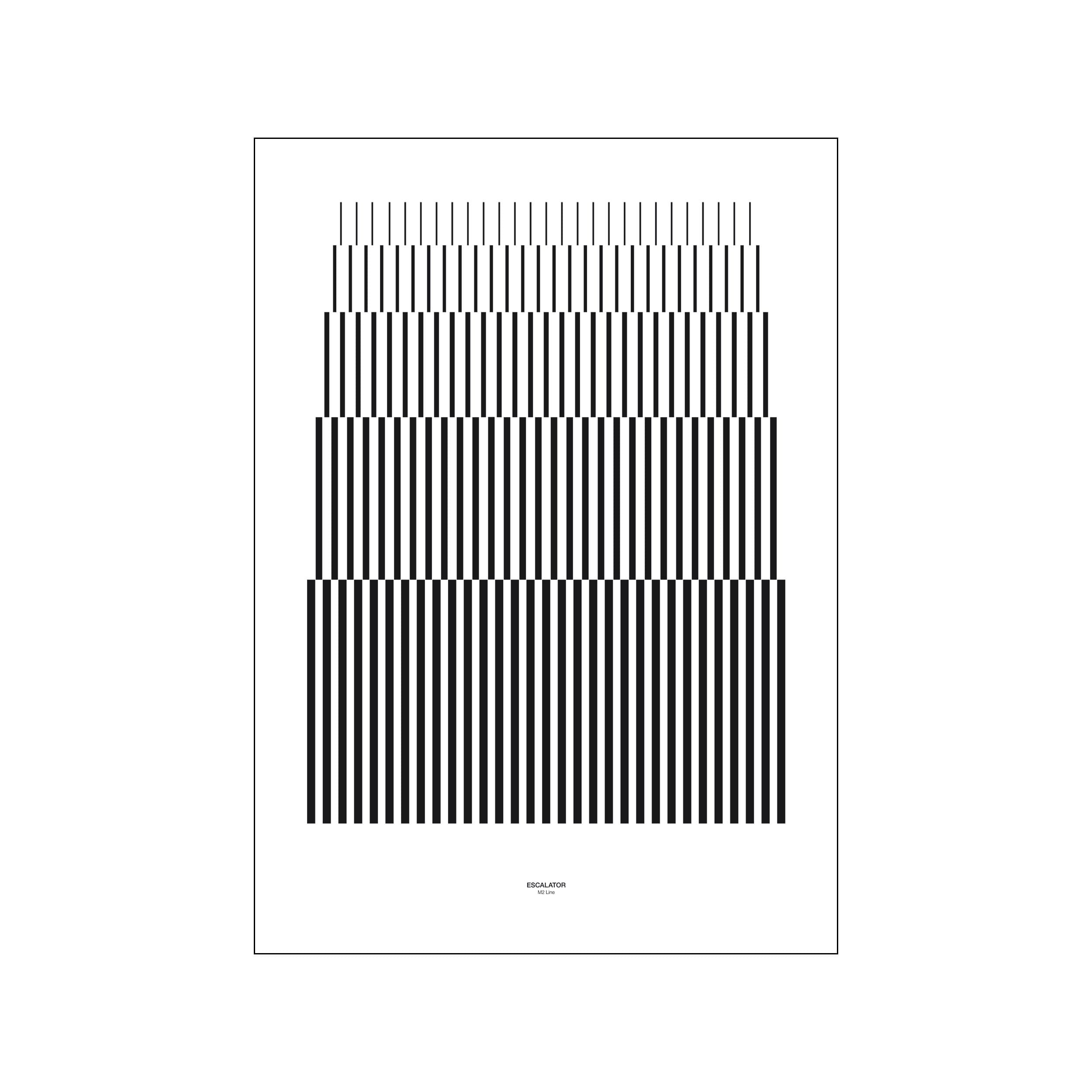 Escalator – Poster & Frame Art Group