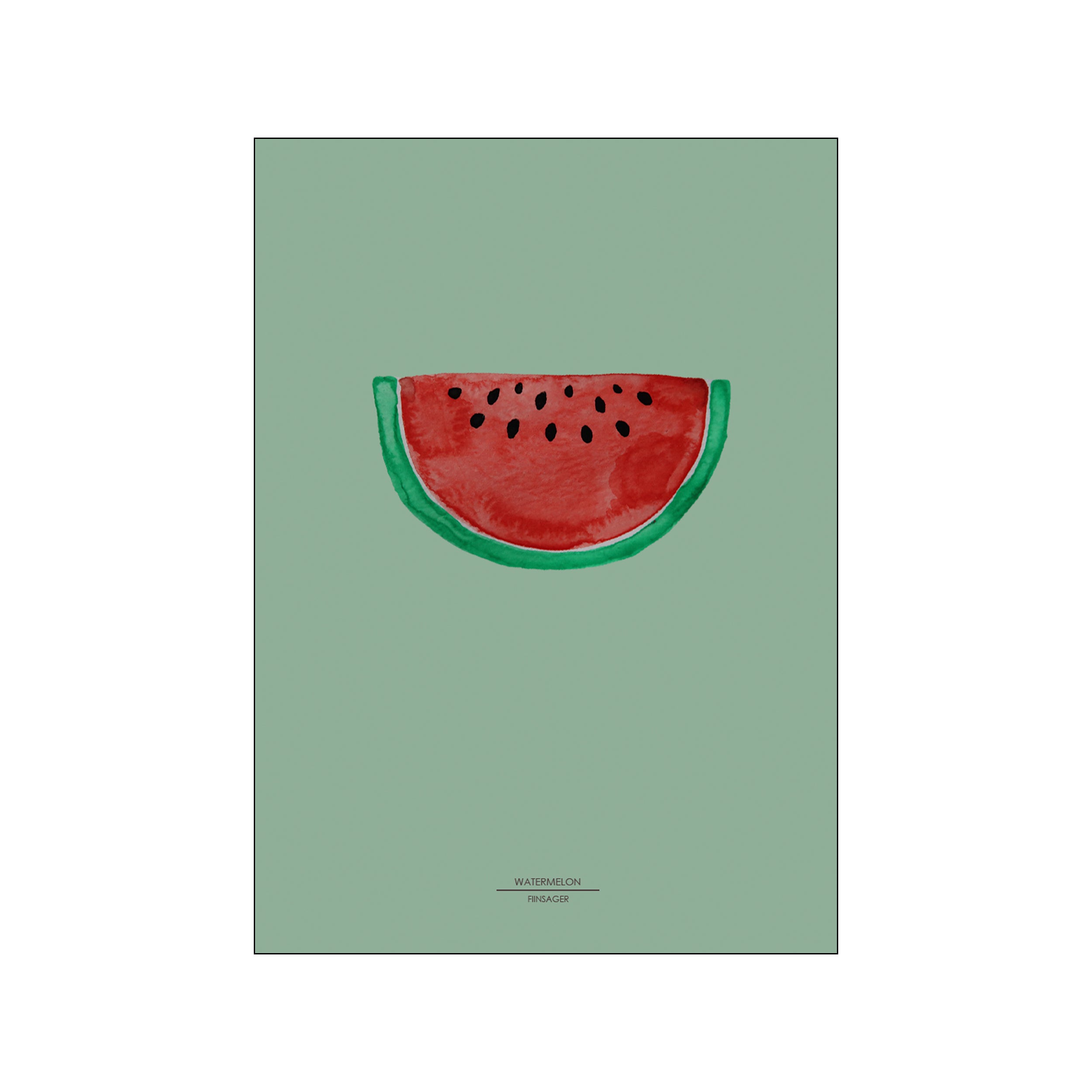Green melon – Poster & Frame Art Group