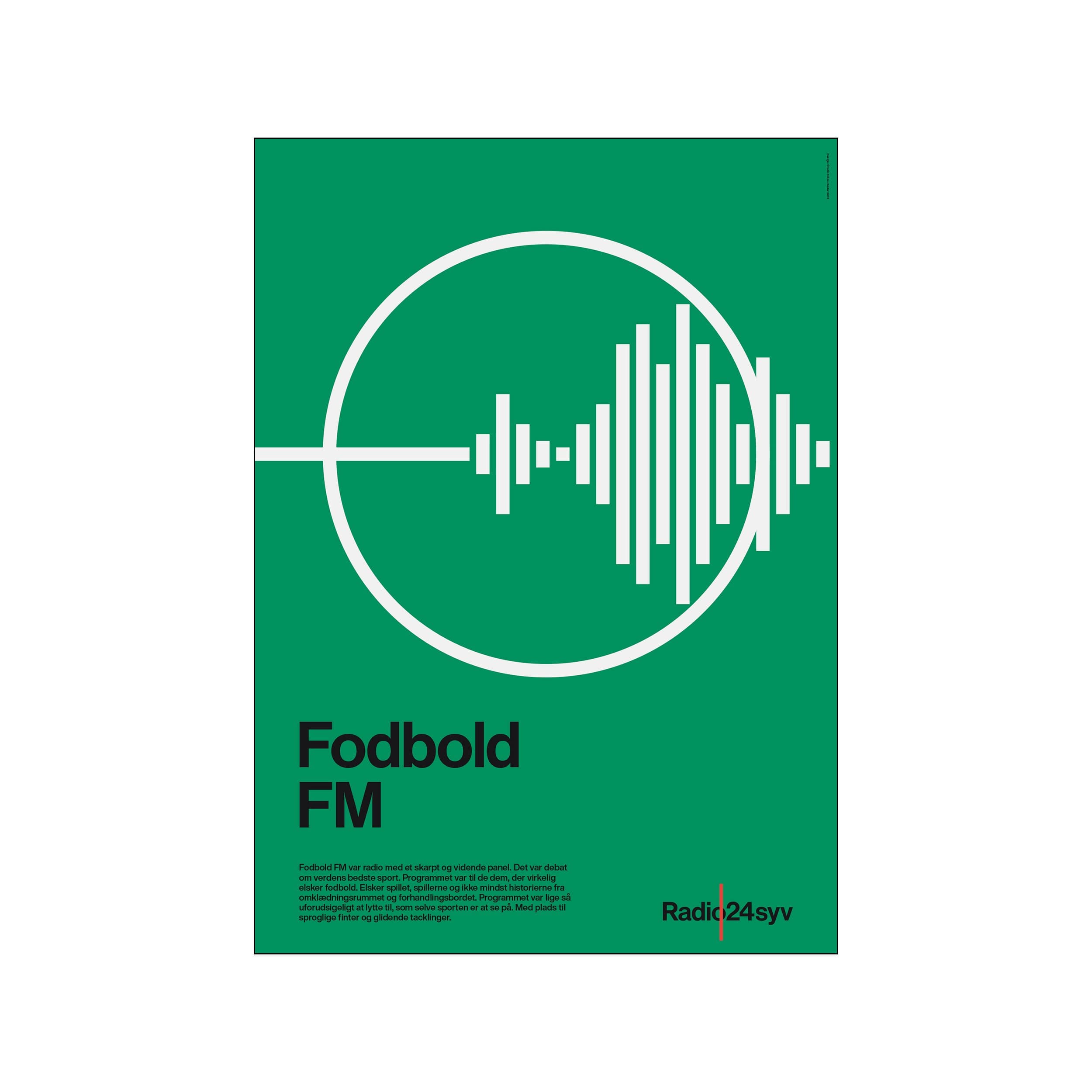 Fodbold FM – Poster & Frame Art Group