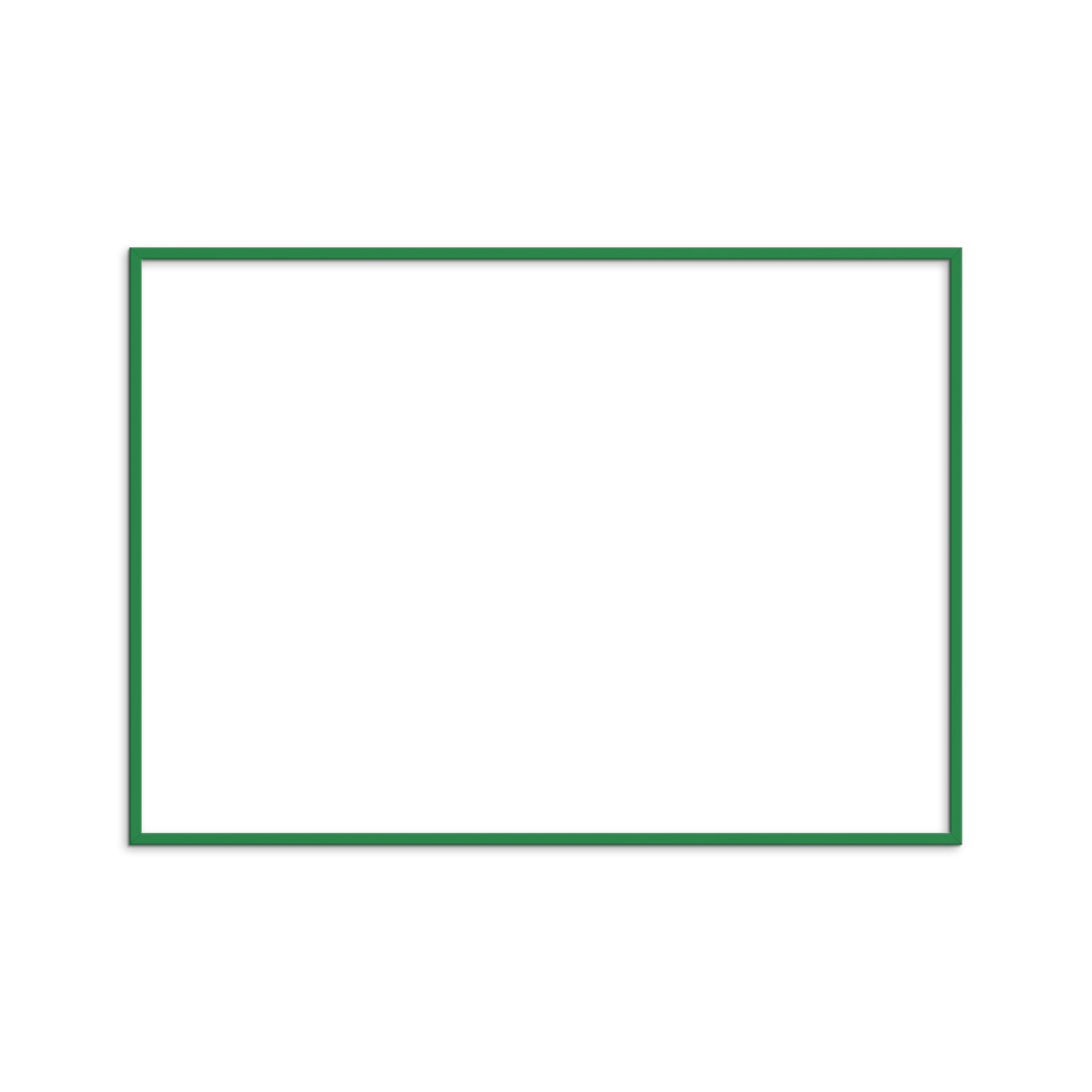 Green Wood Frame – Poster & Frame Art Group