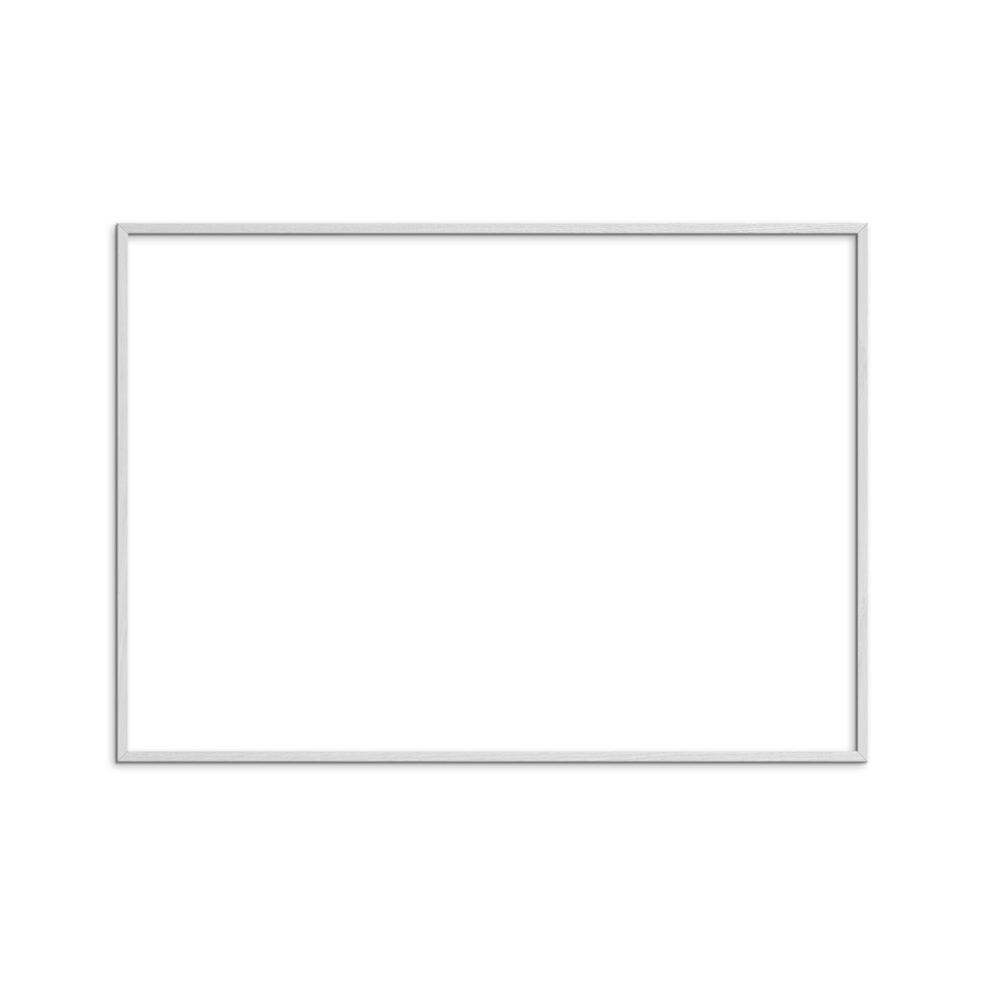 White Wood Frame – Poster & Frame Art Group