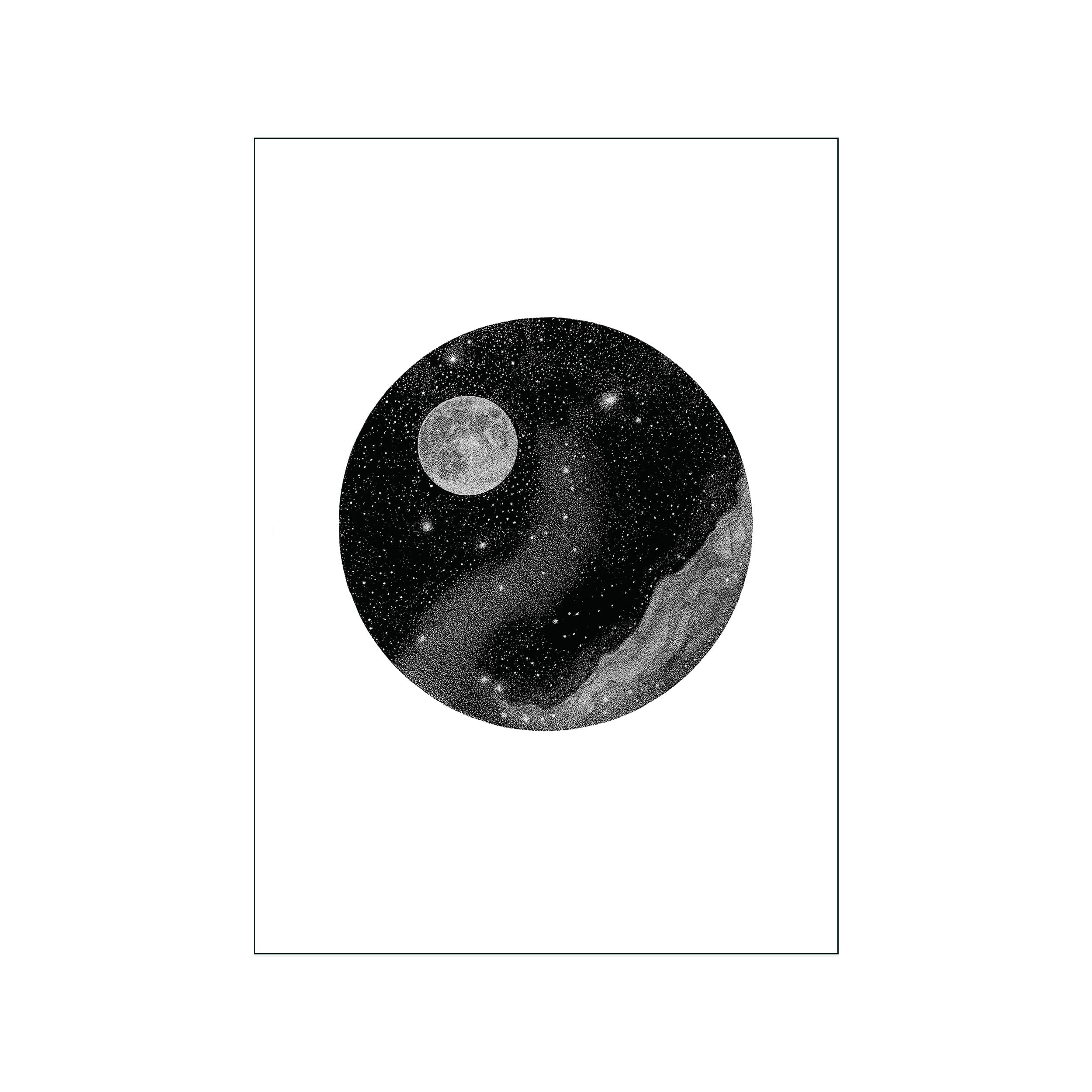 Hello Moon – Poster & Frame Art Group