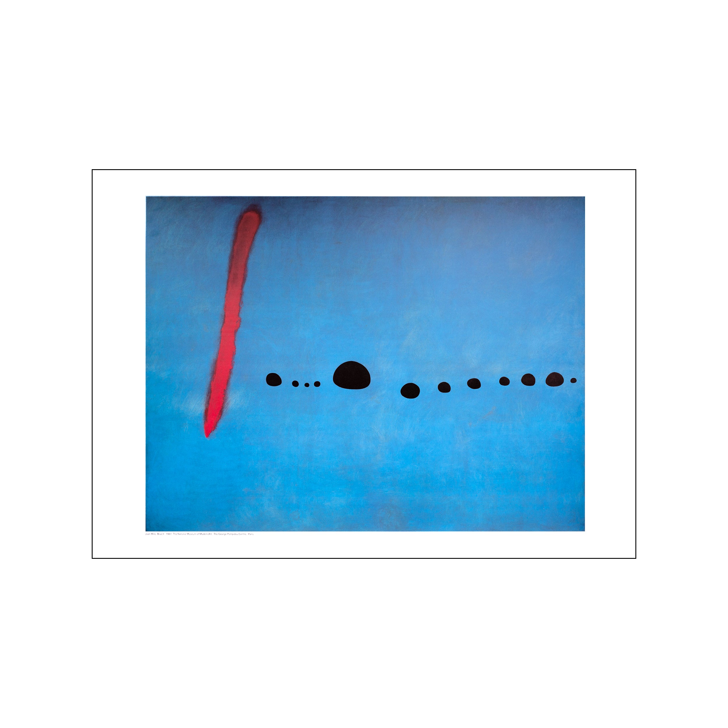 Joan Miro Blue Joan Miro Blue II Bleu 2 / Museum Of Modern Art ...