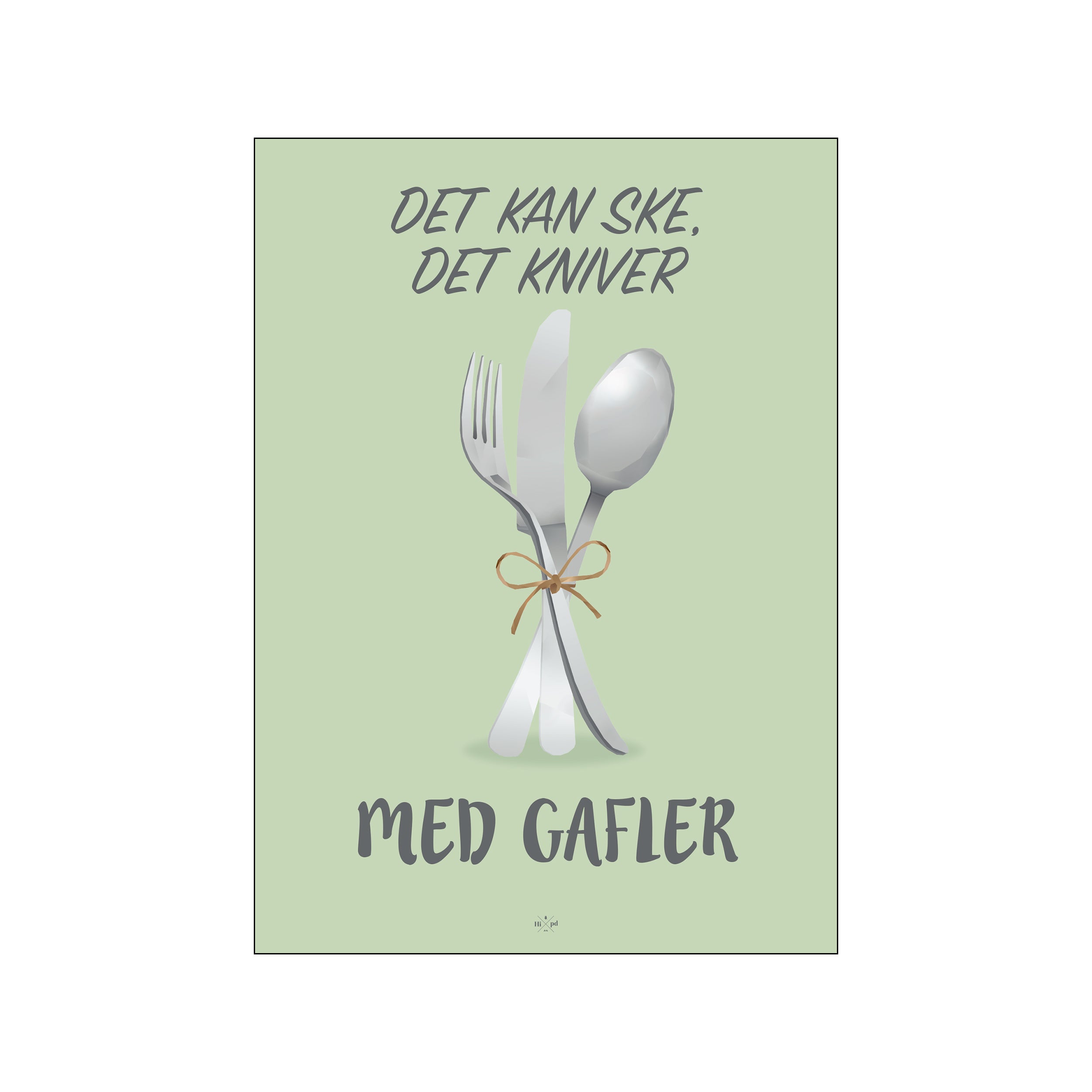 Kniver med gafler – Poster & Frame Art Group