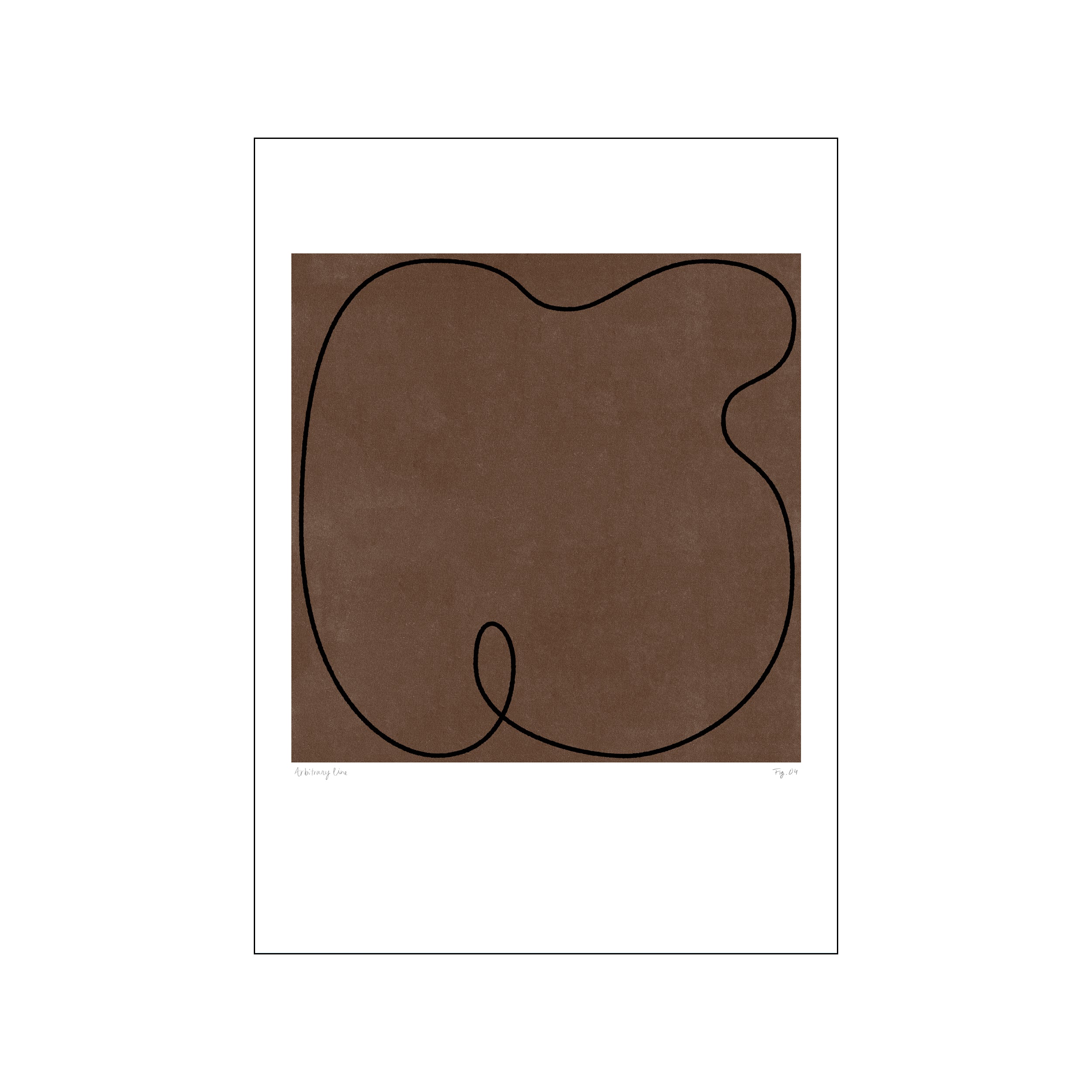 Arbitrary Line IV – Poster & Frame Art Group