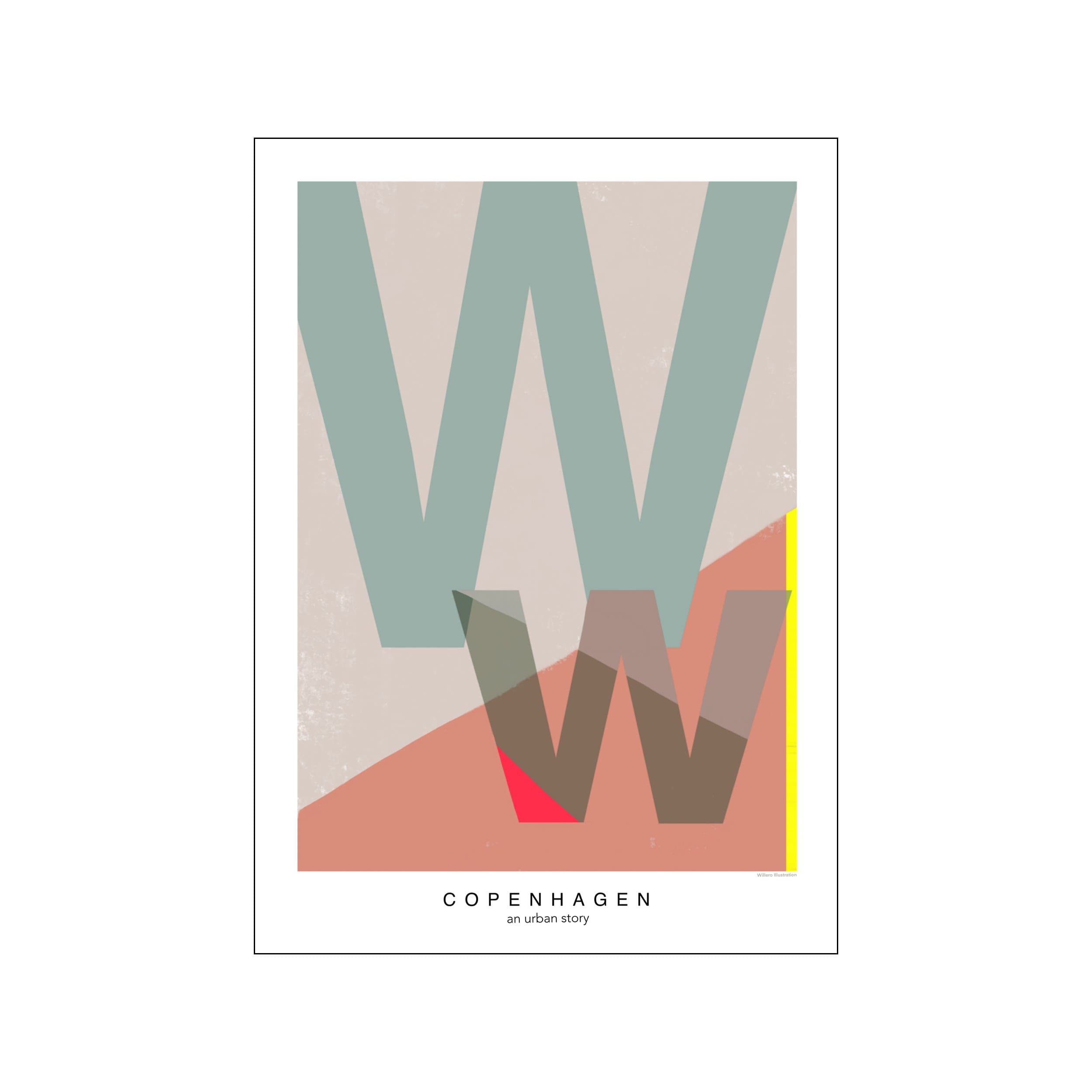 Letter W – Poster & Frame Art Group