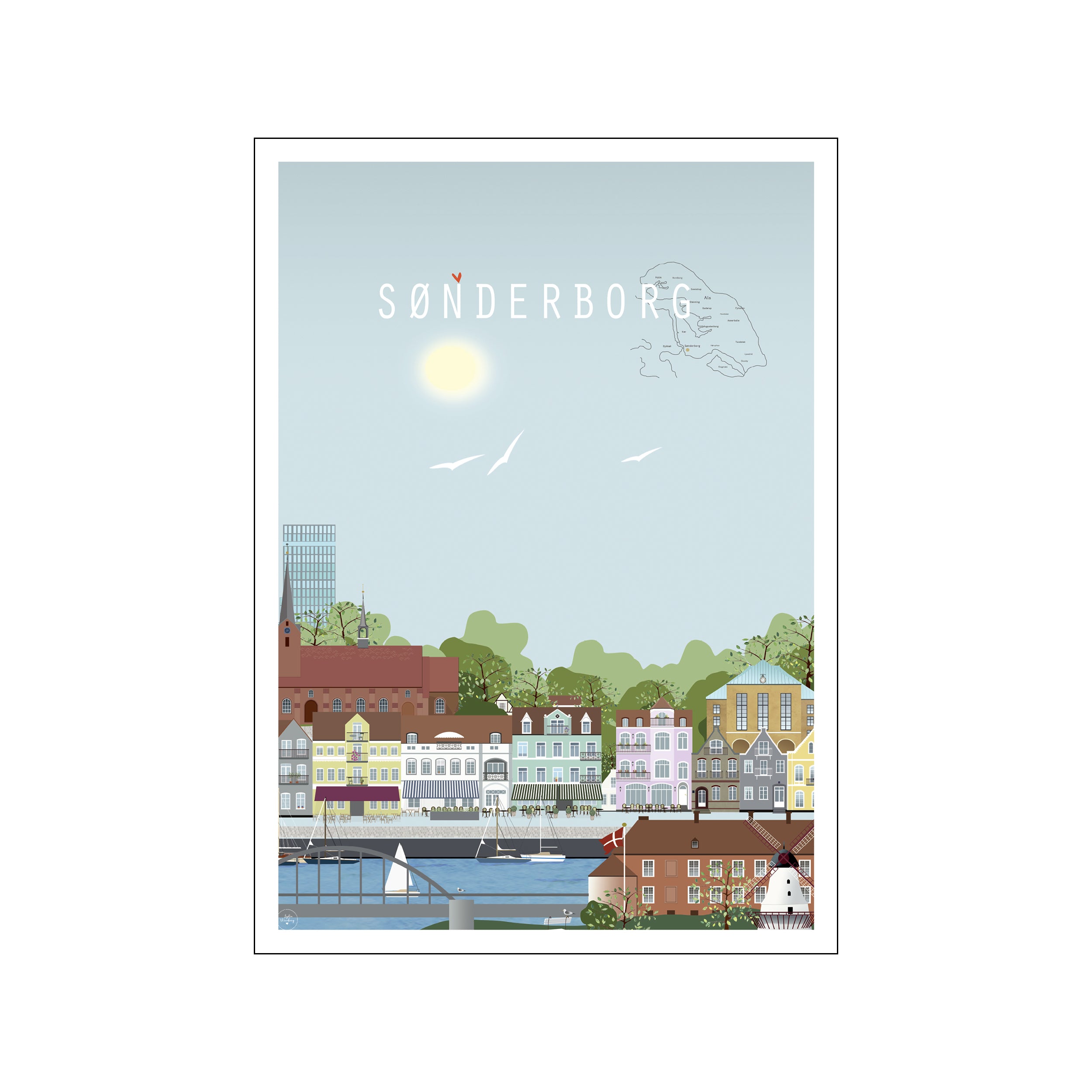 Sønderborg – Poster & Frame Art Group