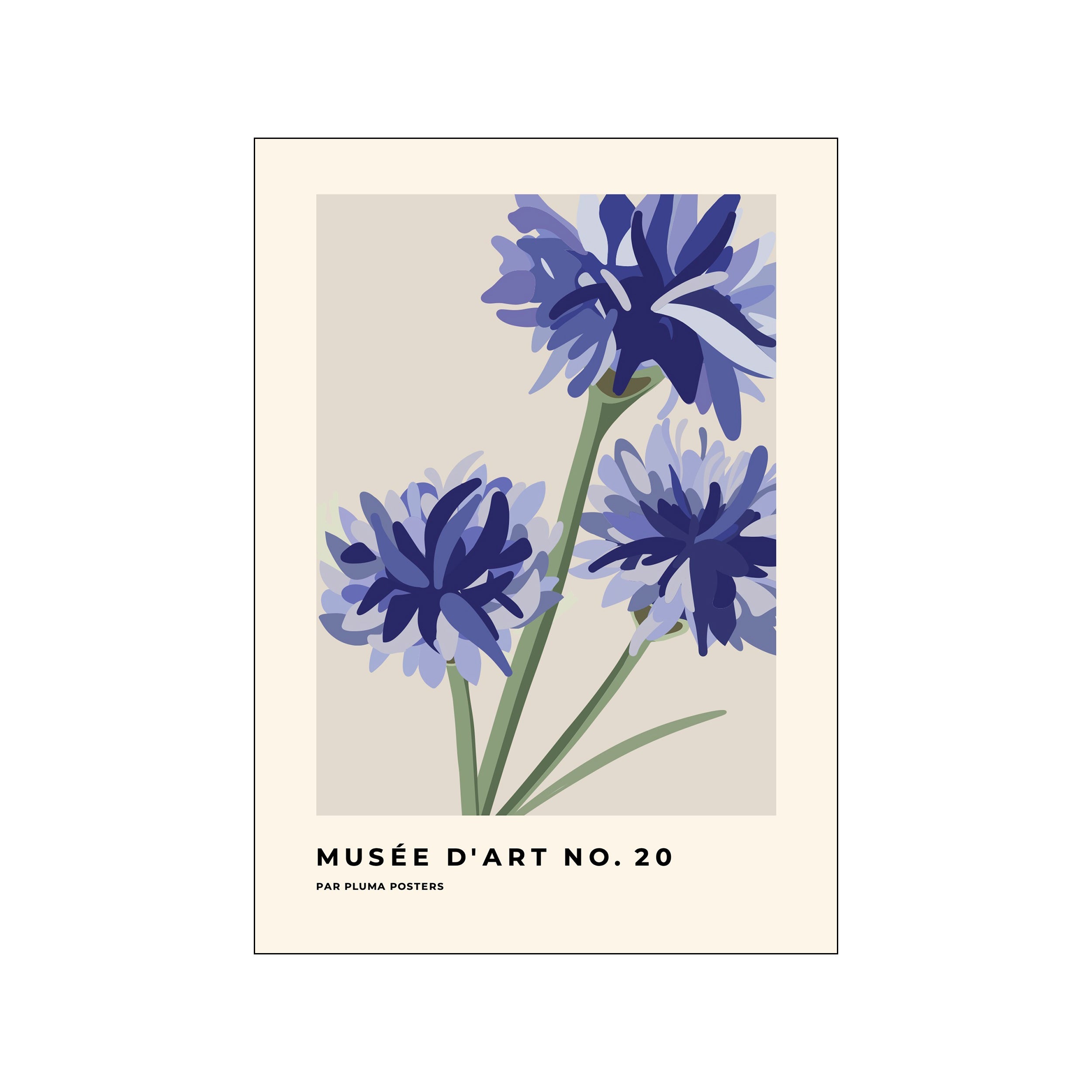 Musée D Art No 20 Poster Frame Art Group