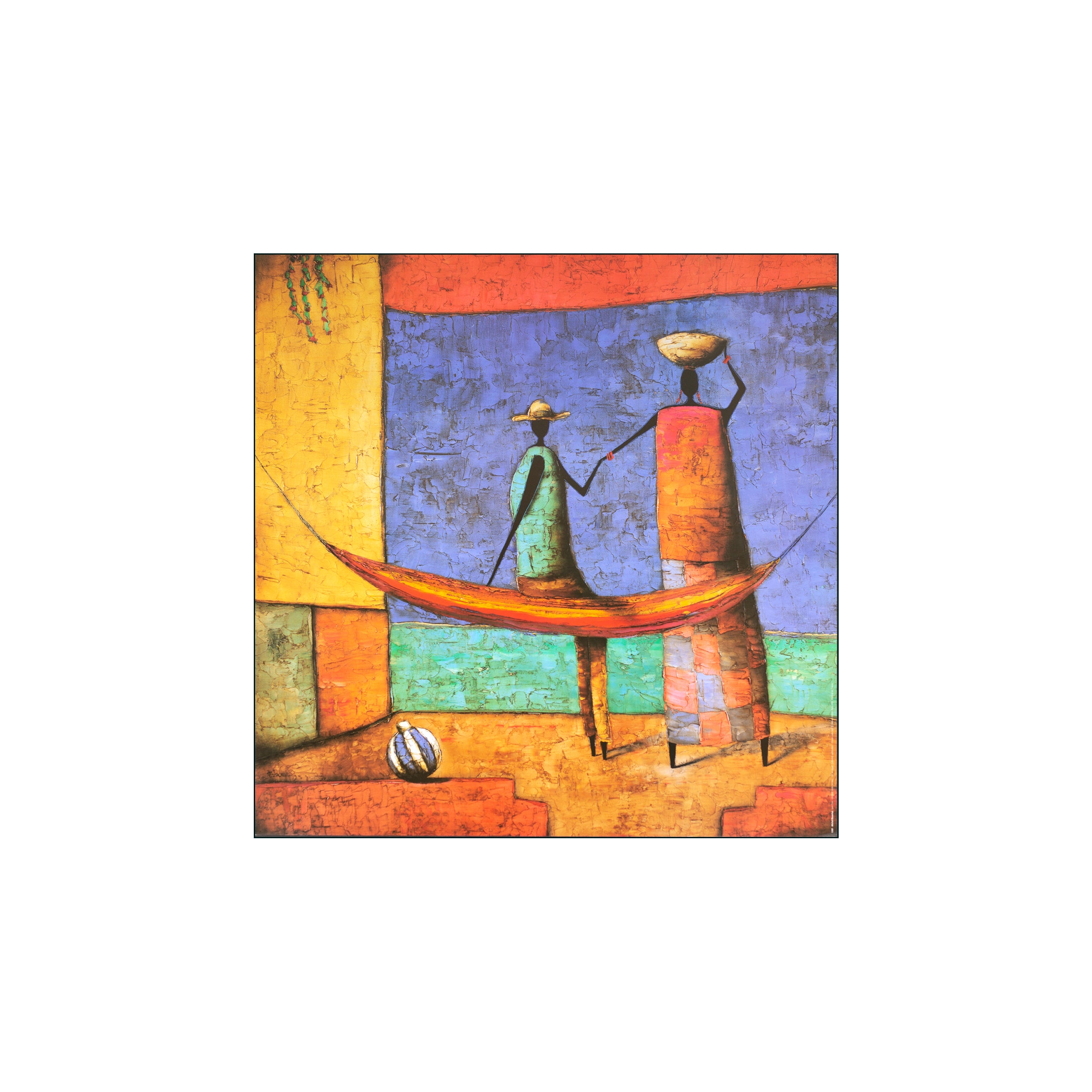 African Life 1399 – Poster & Frame Art Group