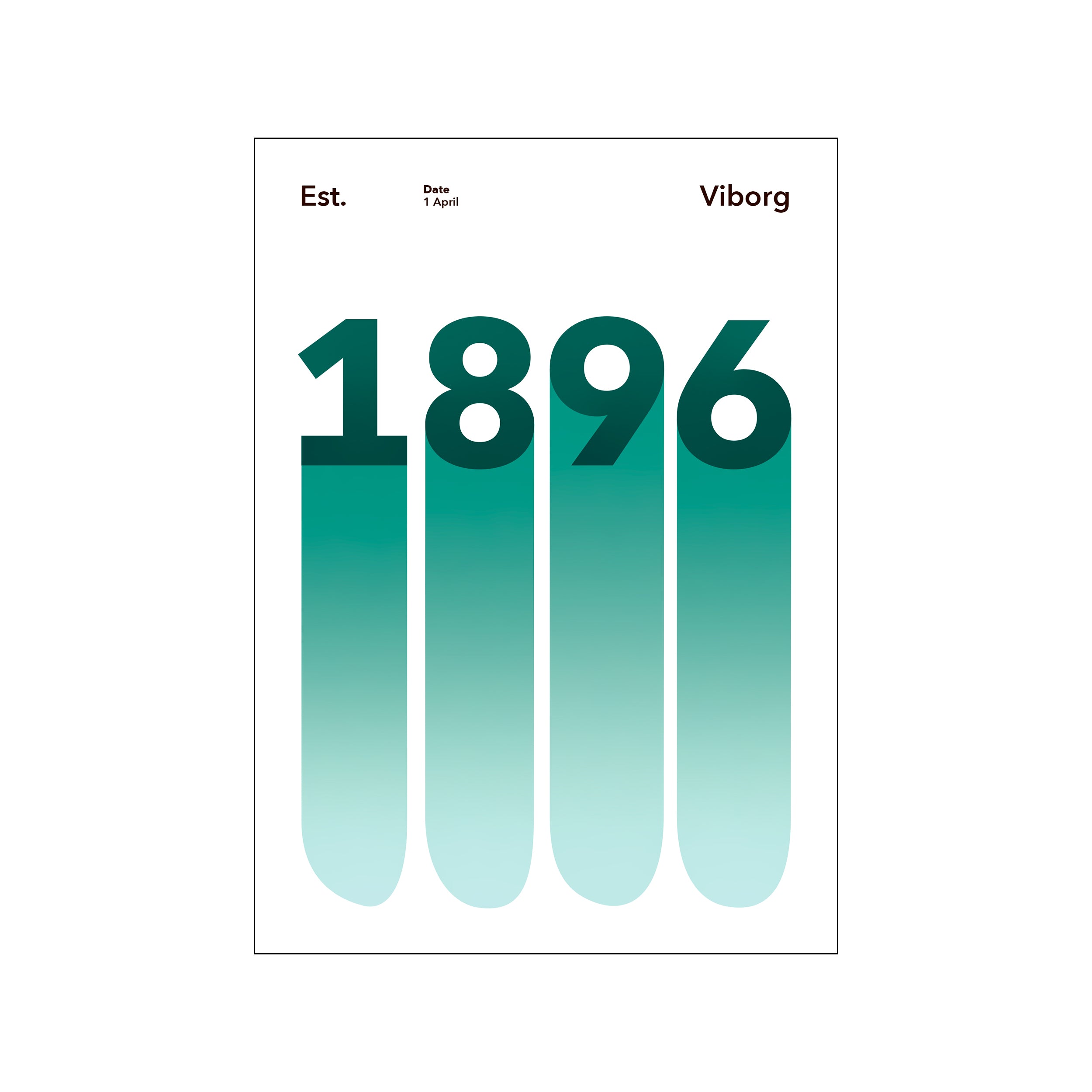 VIBORG - 1896 – Poster & Frame Art Group