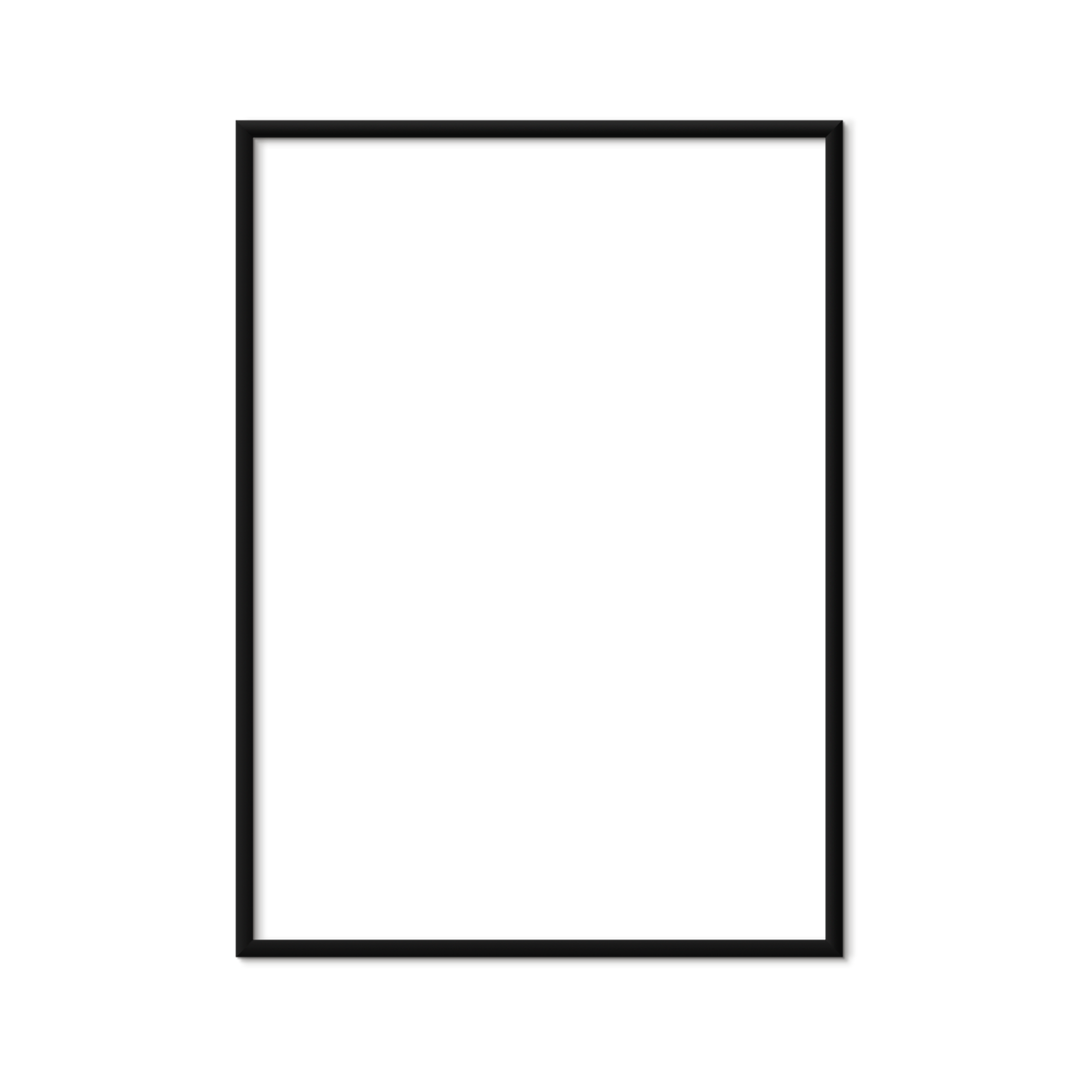 Black Aluminium Frame – Poster & Frame Art Group
