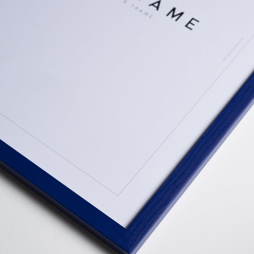 Blue Wood Frame – Poster & Frame Art Group