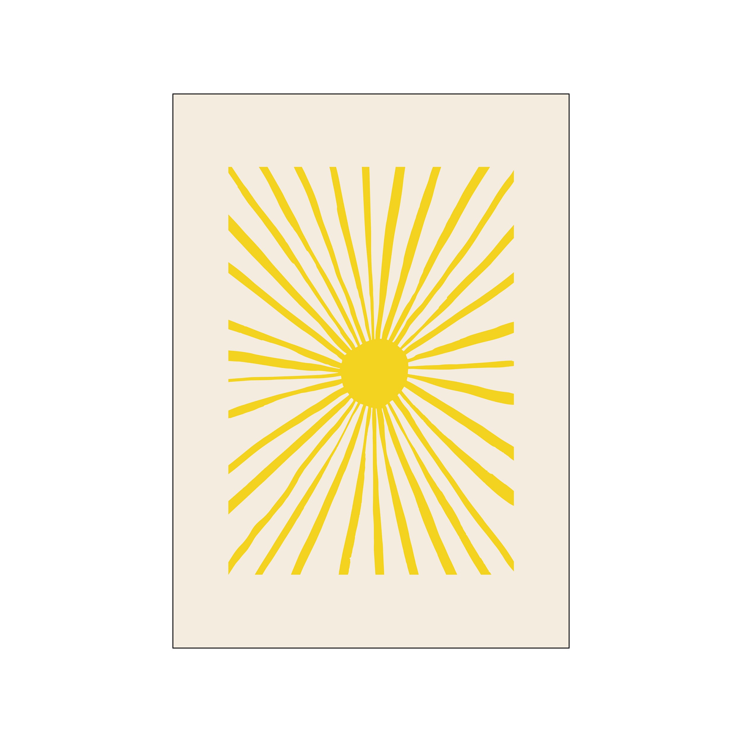 The Sun – Poster & Frame Art Group