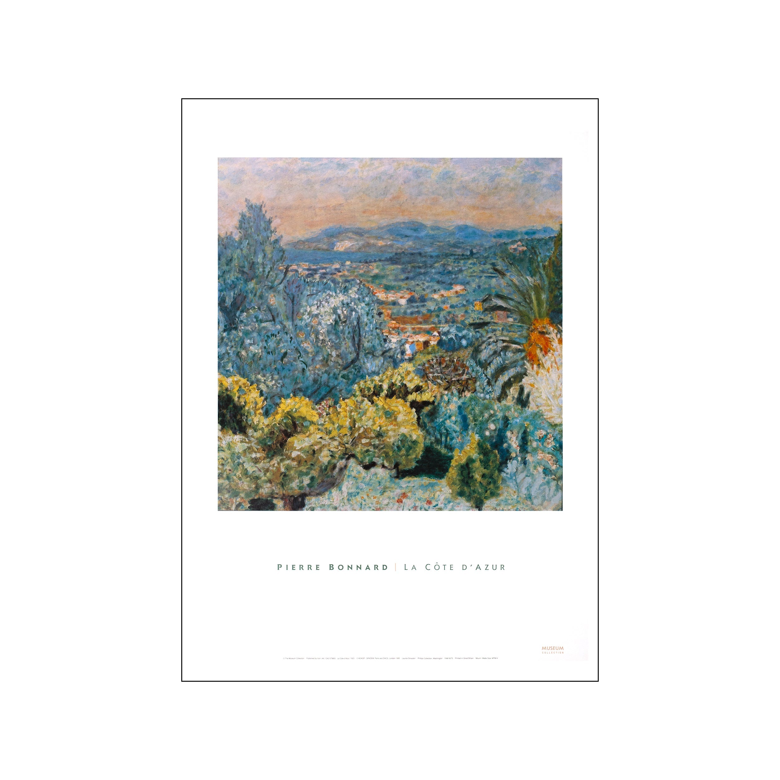 La côte D'azur – Poster & Frame Art Group