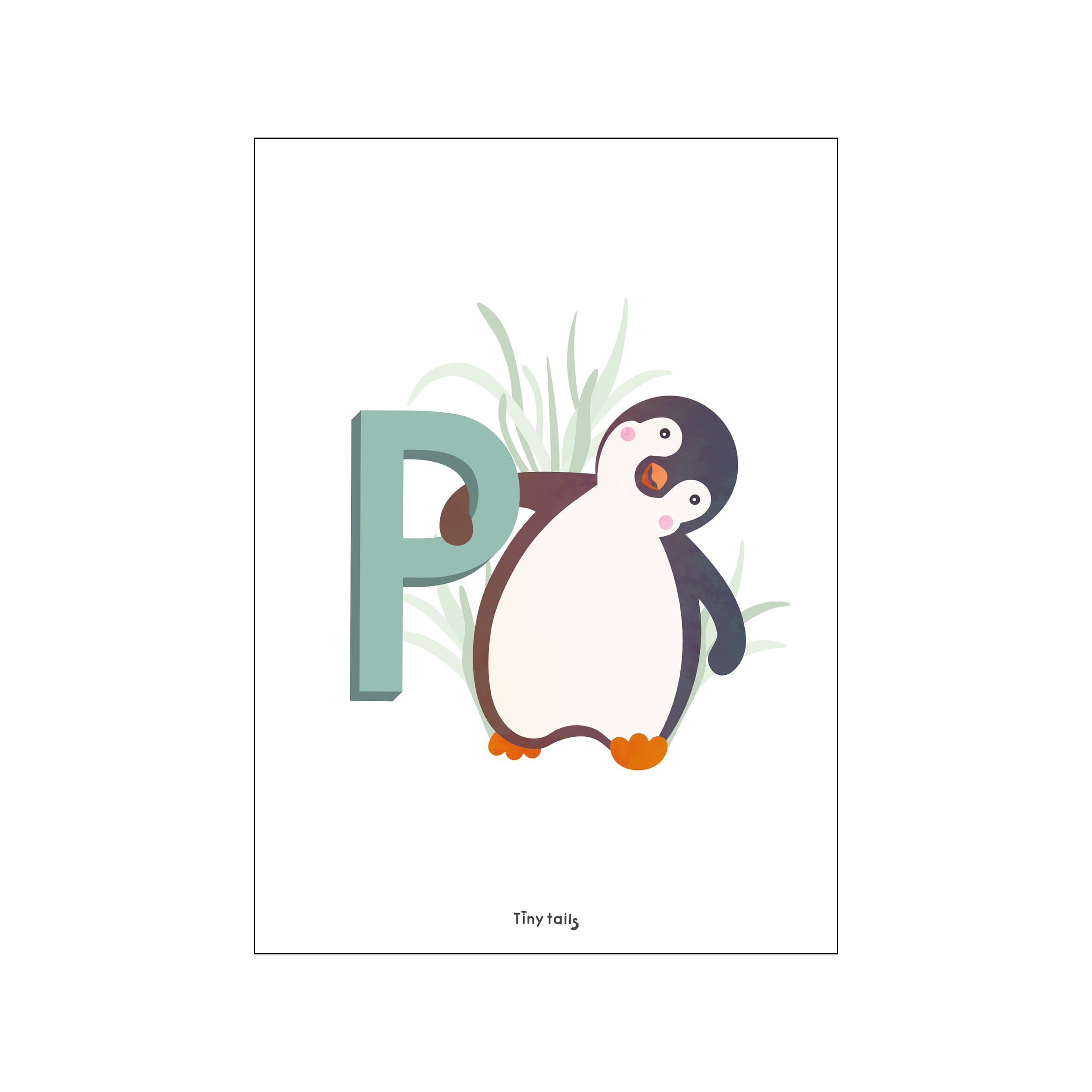 P for Pingvin – Poster & Frame Art Group