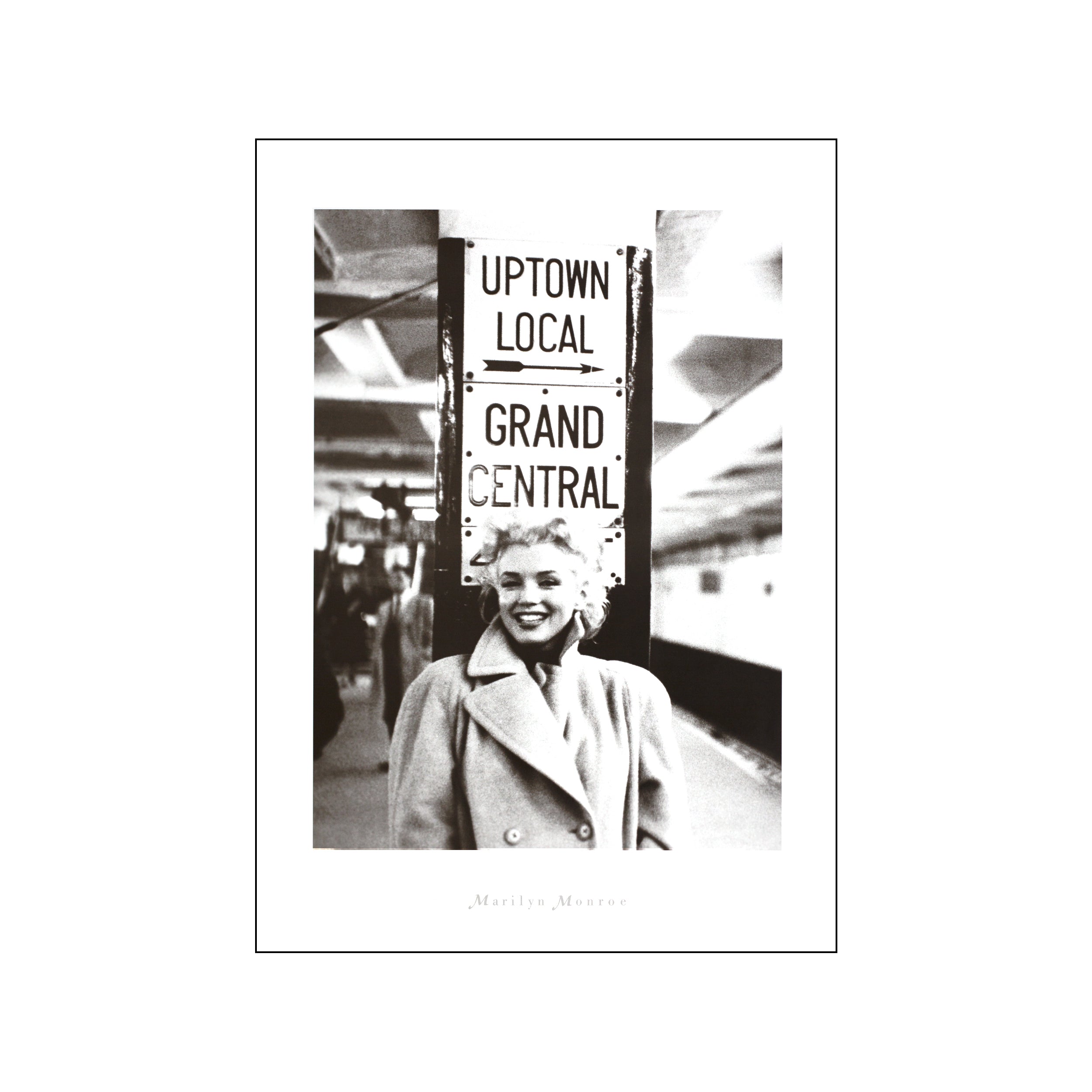 Marilyn Monroe Uptown – B2C | Poster & Frame