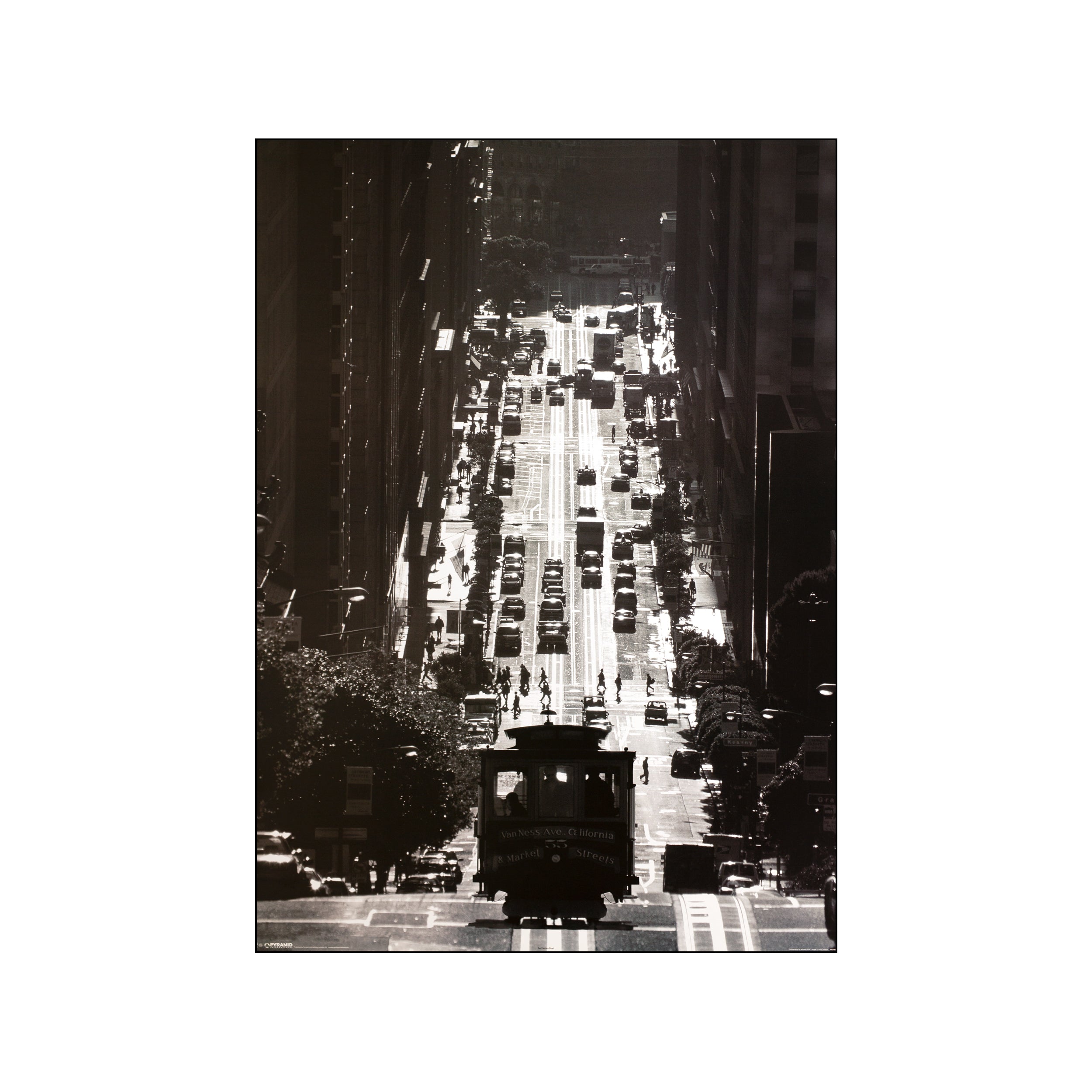 San Francisco Street – Poster & Frame Art Group