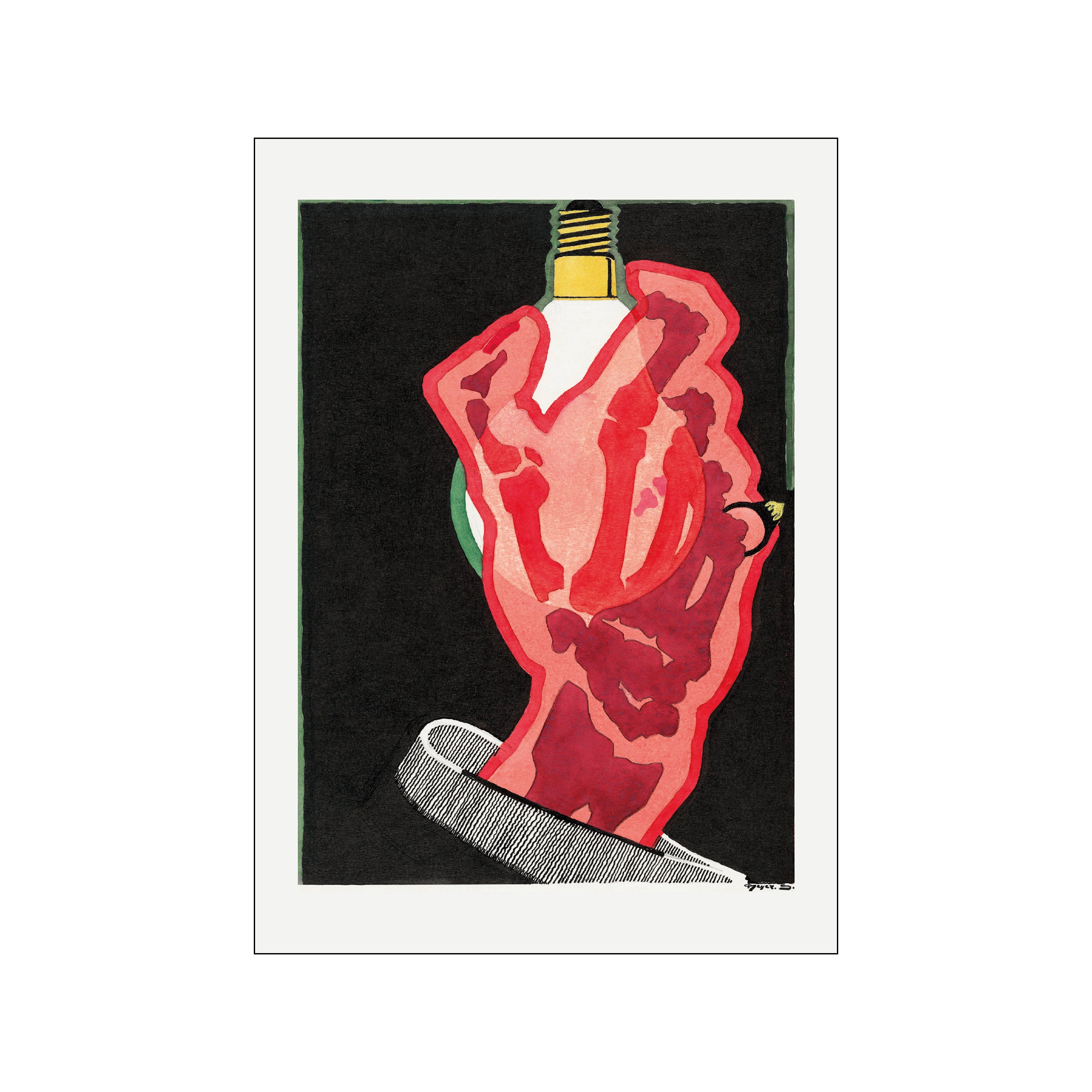 Advertising design for Lamps – Poster & Frame Art Group
