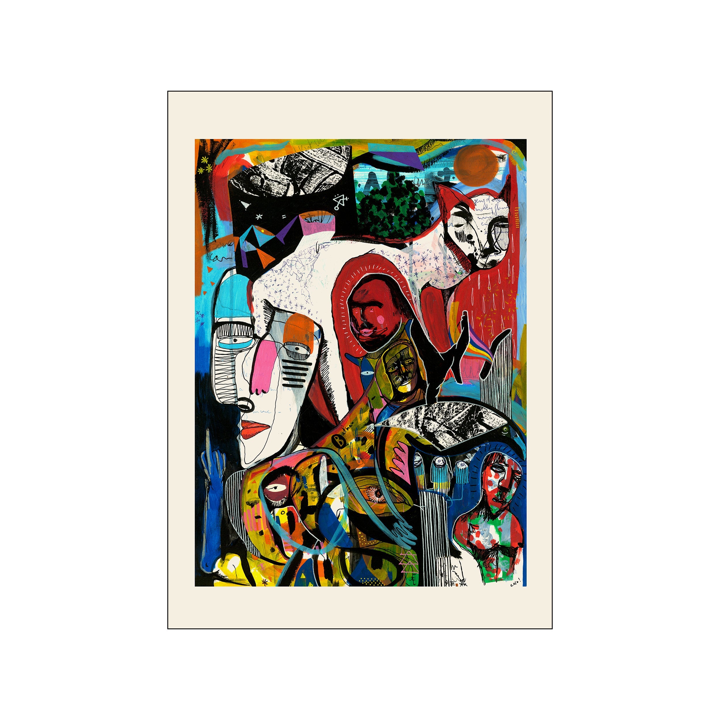 Reubens - Surrealists dream – Poster & Frame Art Group
