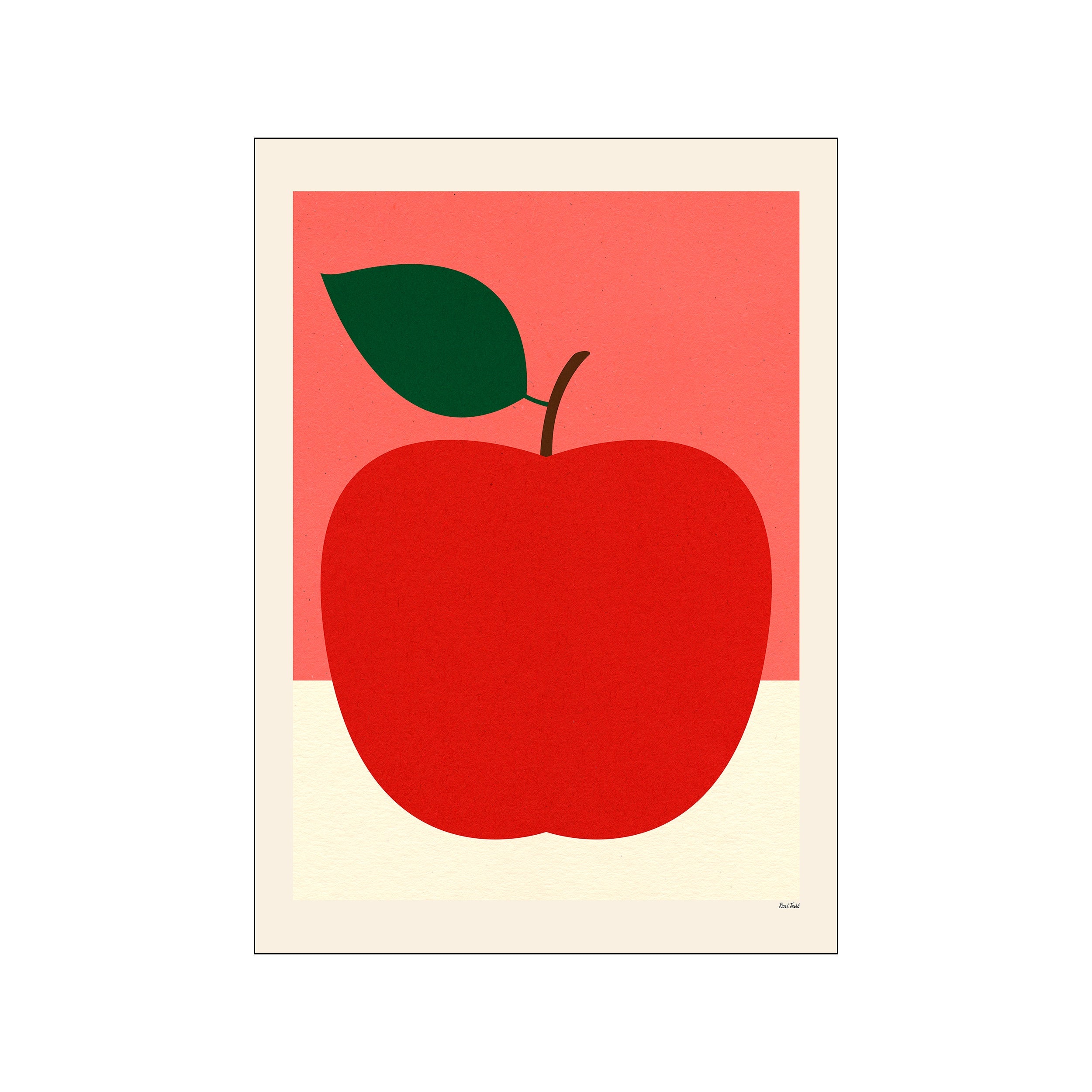 Rosi Feist - Red apple – Poster & Frame Art Group