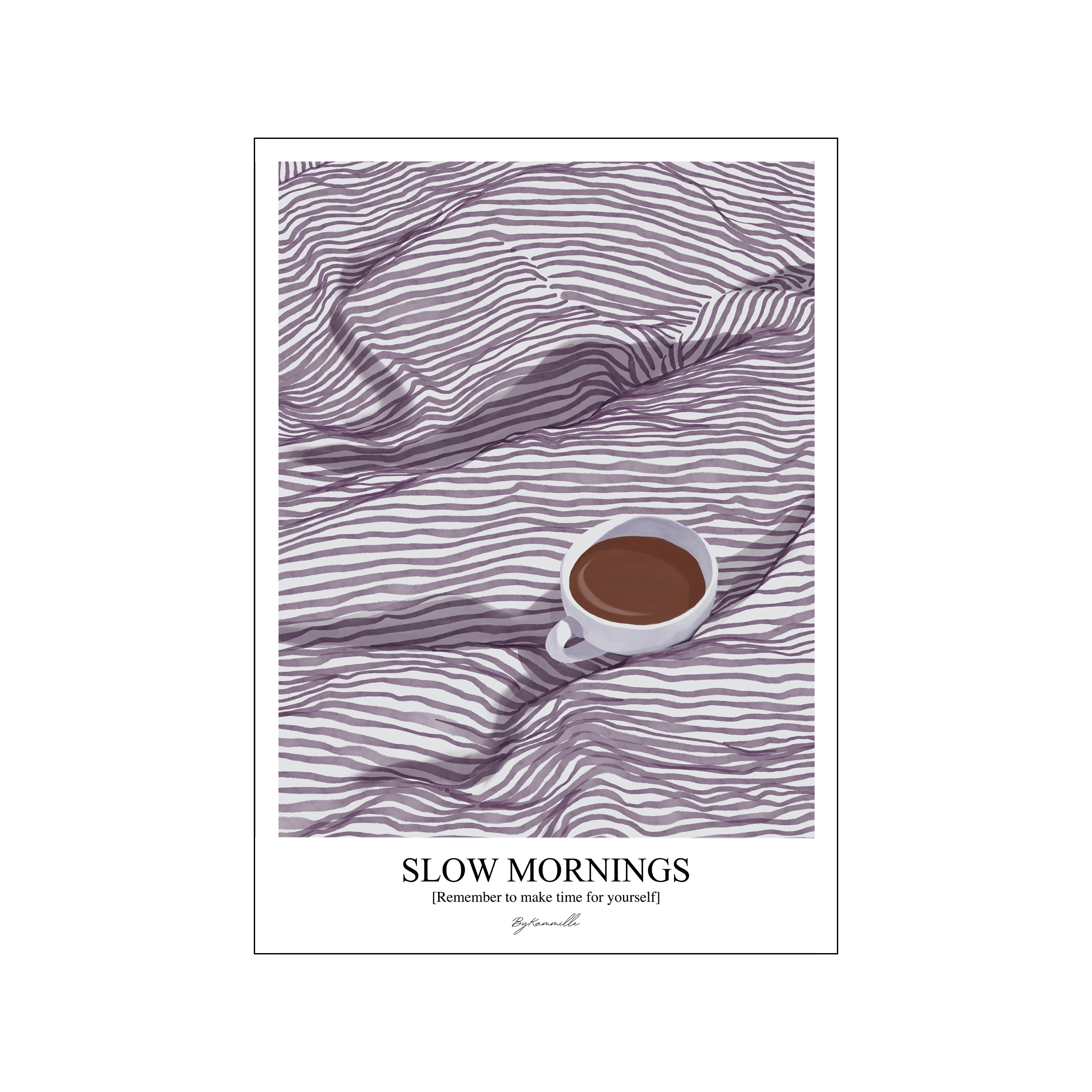 Slow Mornings – Poster & Frame Art Group