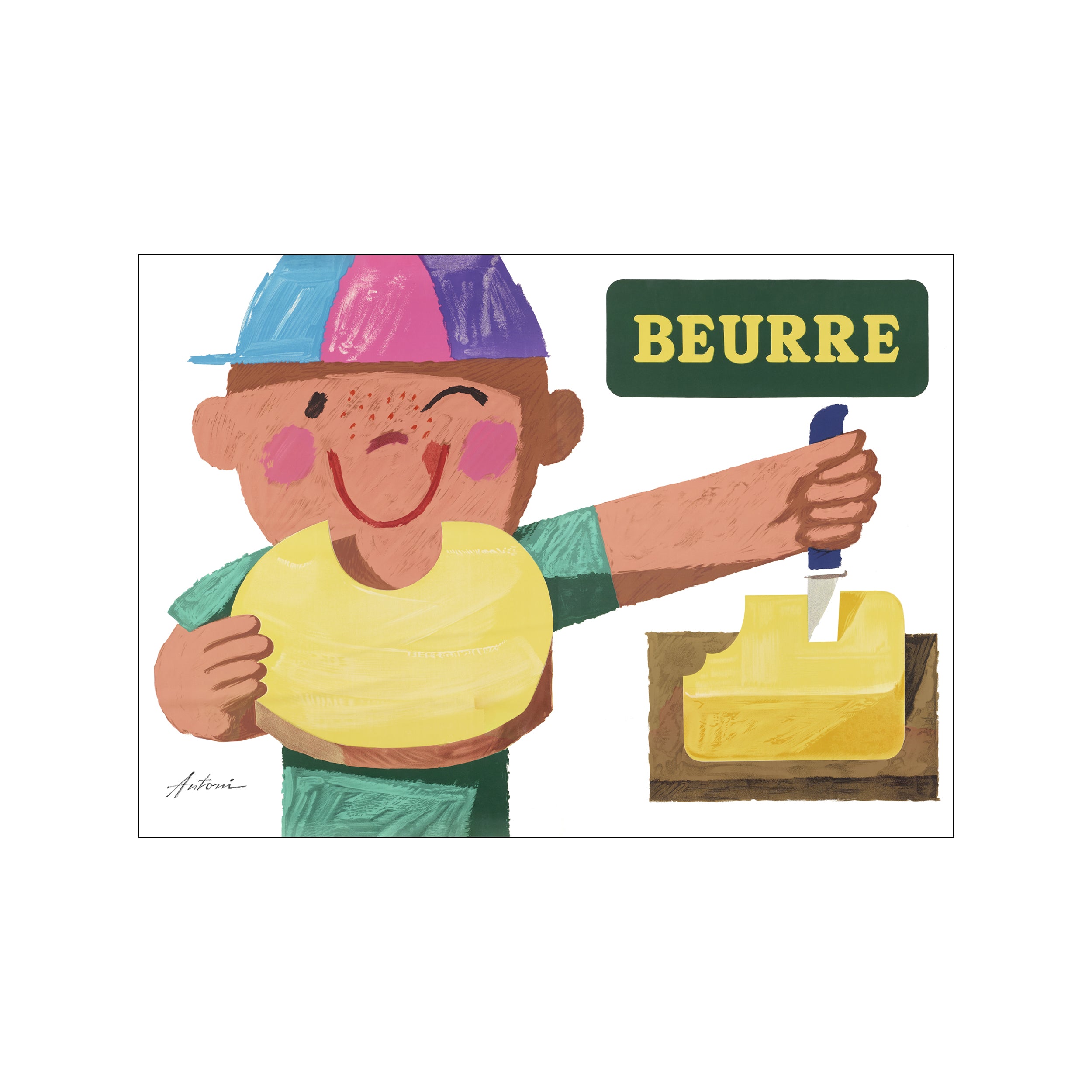 The Butter Boy - Version 2 – Poster & Frame Art Group