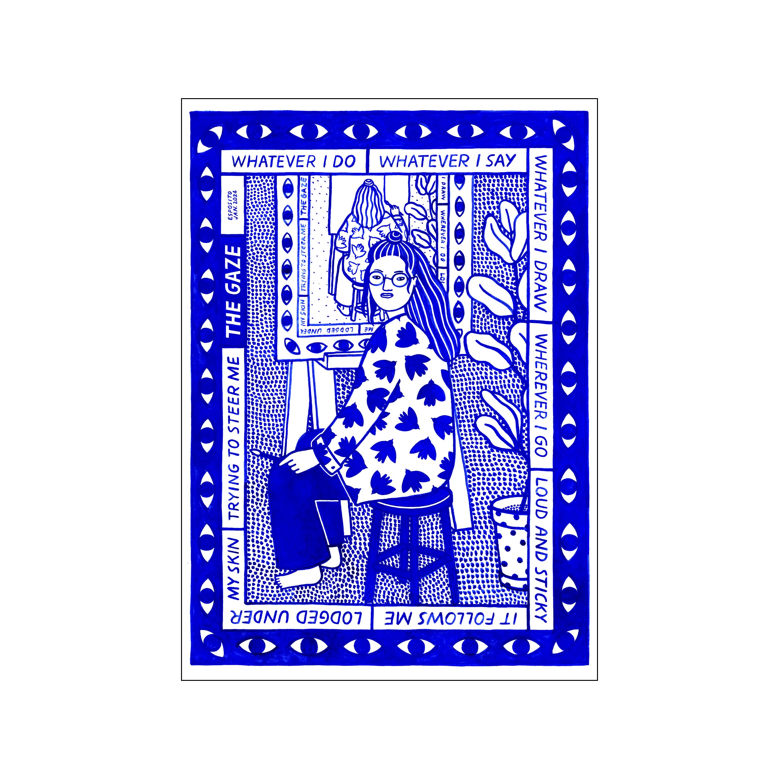 THE GAZE – Poster & Frame Art Group