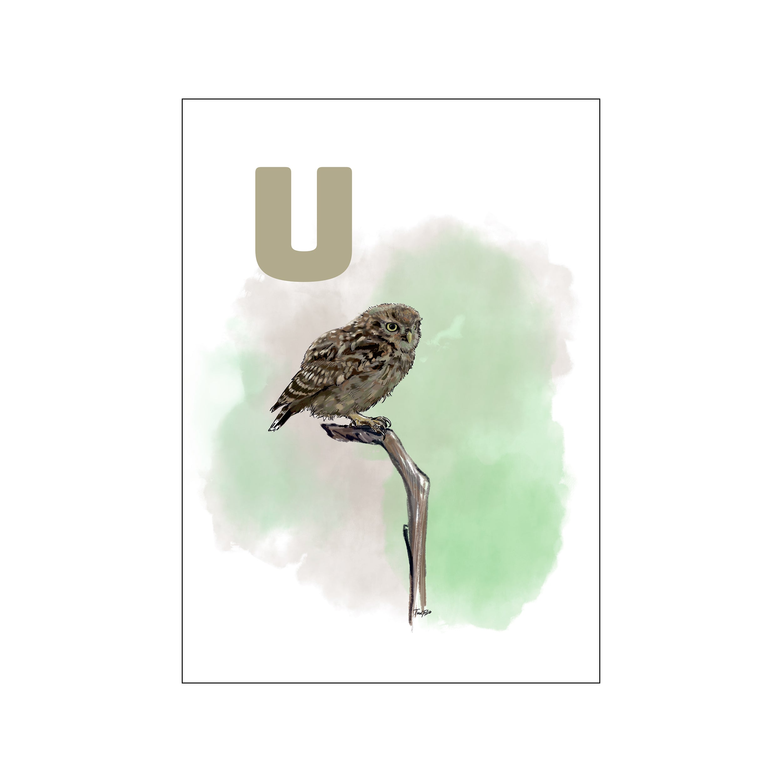 U Grey Ugle – Poster & Frame Art Group