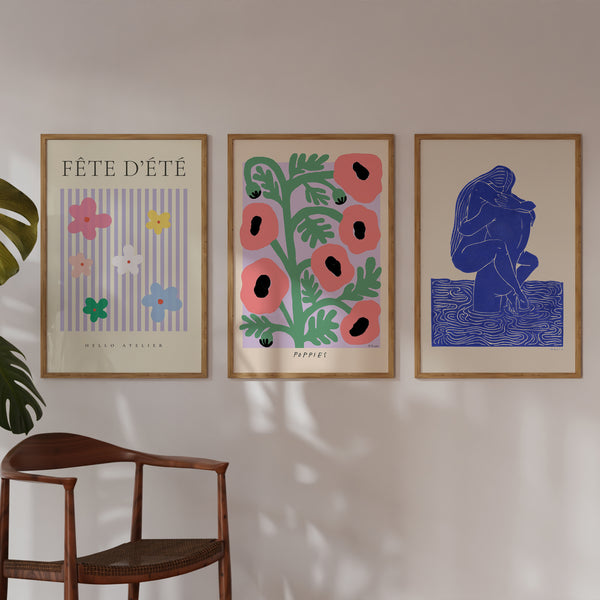 Perfect Trio No. 018 - Posters 50 x 70 cm – B2C | Poster & Frame