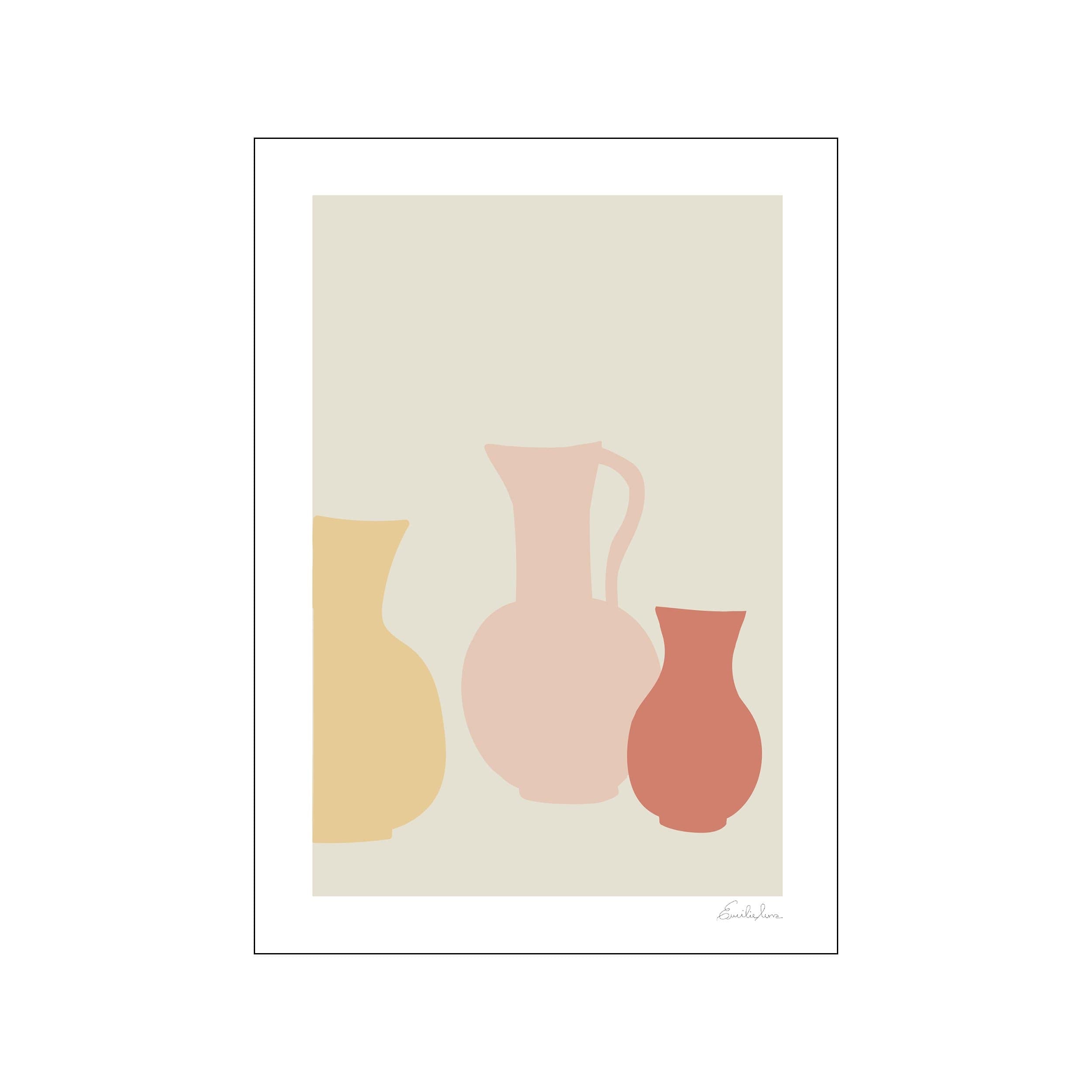 Vases 01 – Poster & Frame Art Group