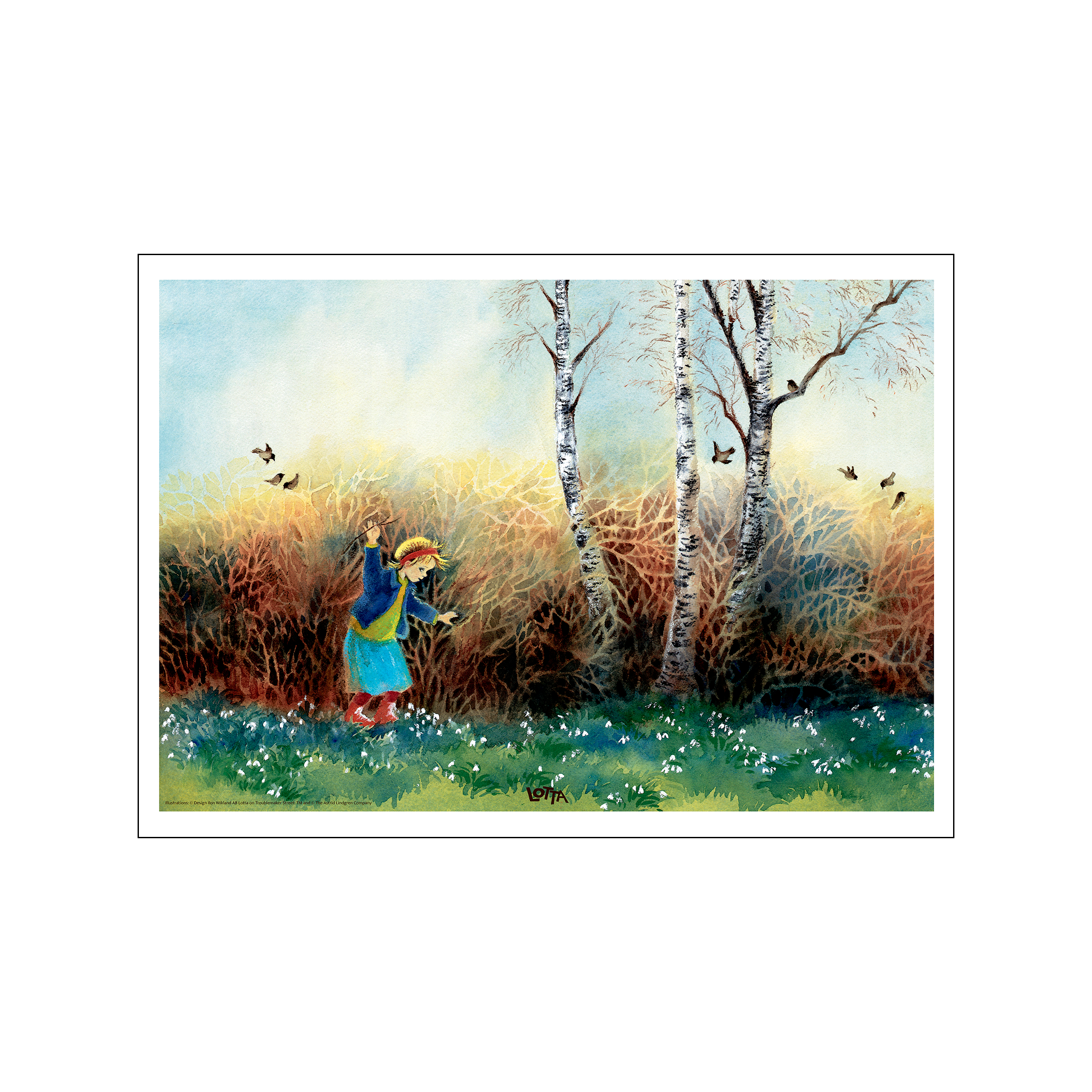 Walking The Line - Lotta on Troublemaker Street – Poster & Frame Art Group