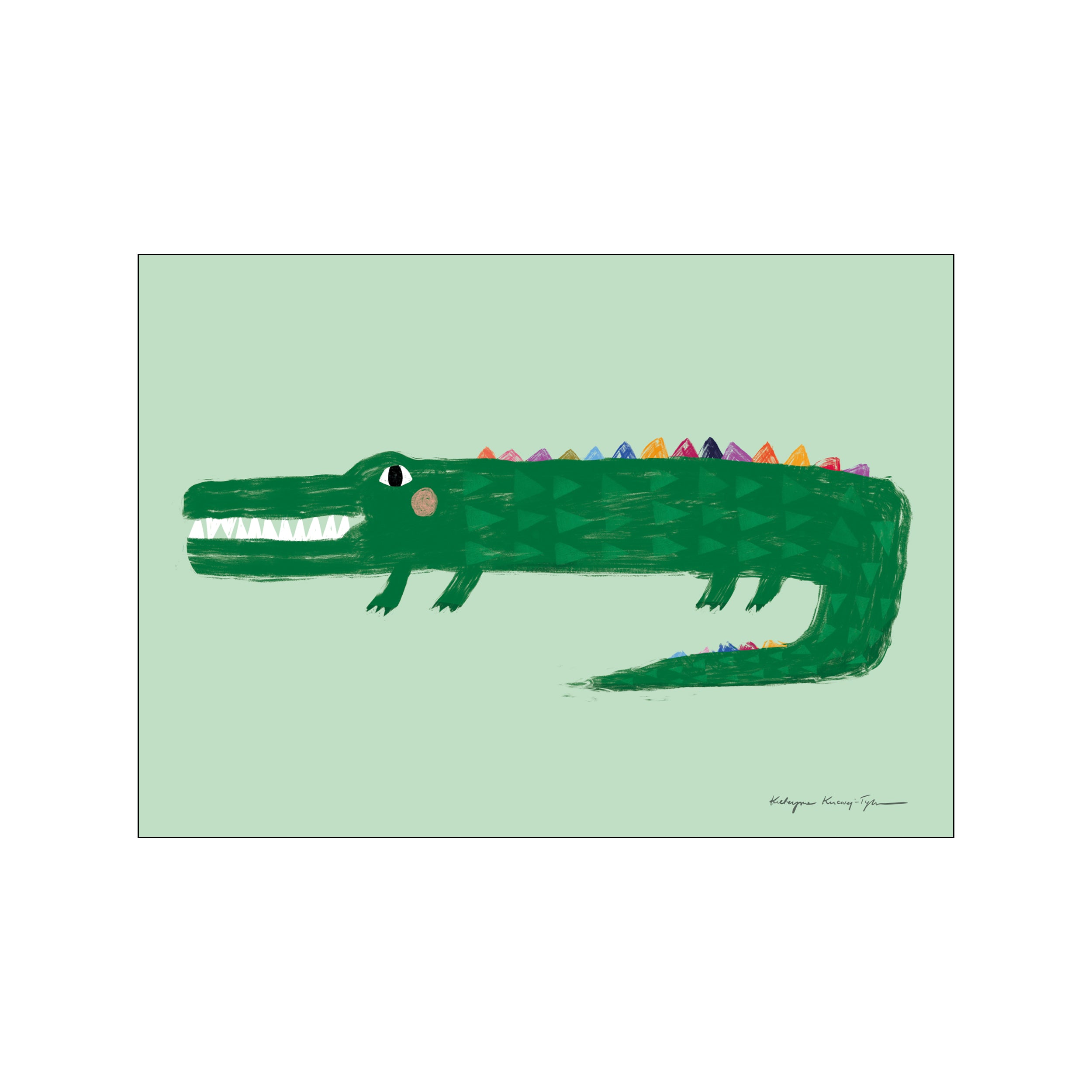 Crocodile – Poster & Frame Art Group