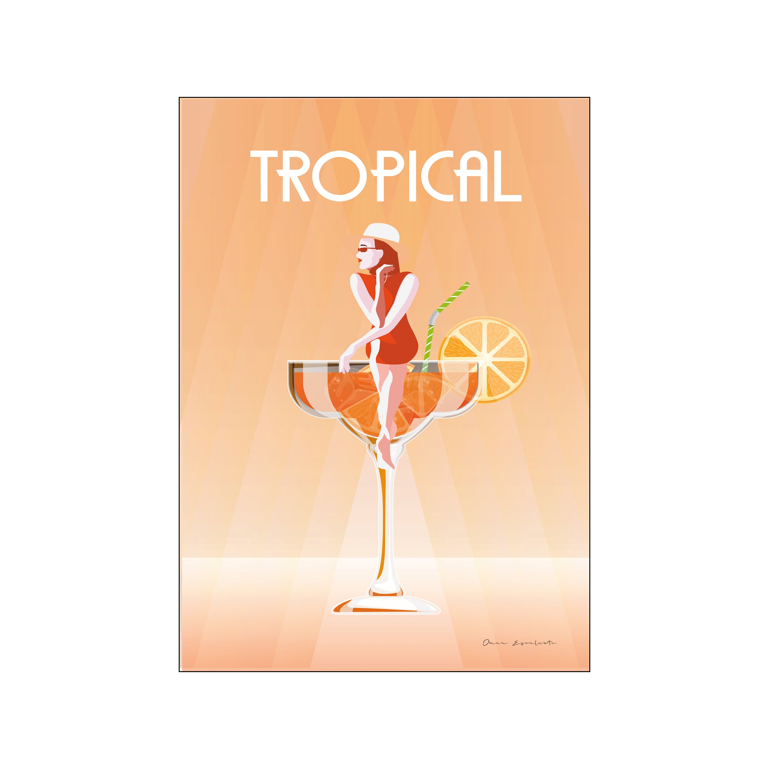 Tropical Drink – Poster & Frame Art Group