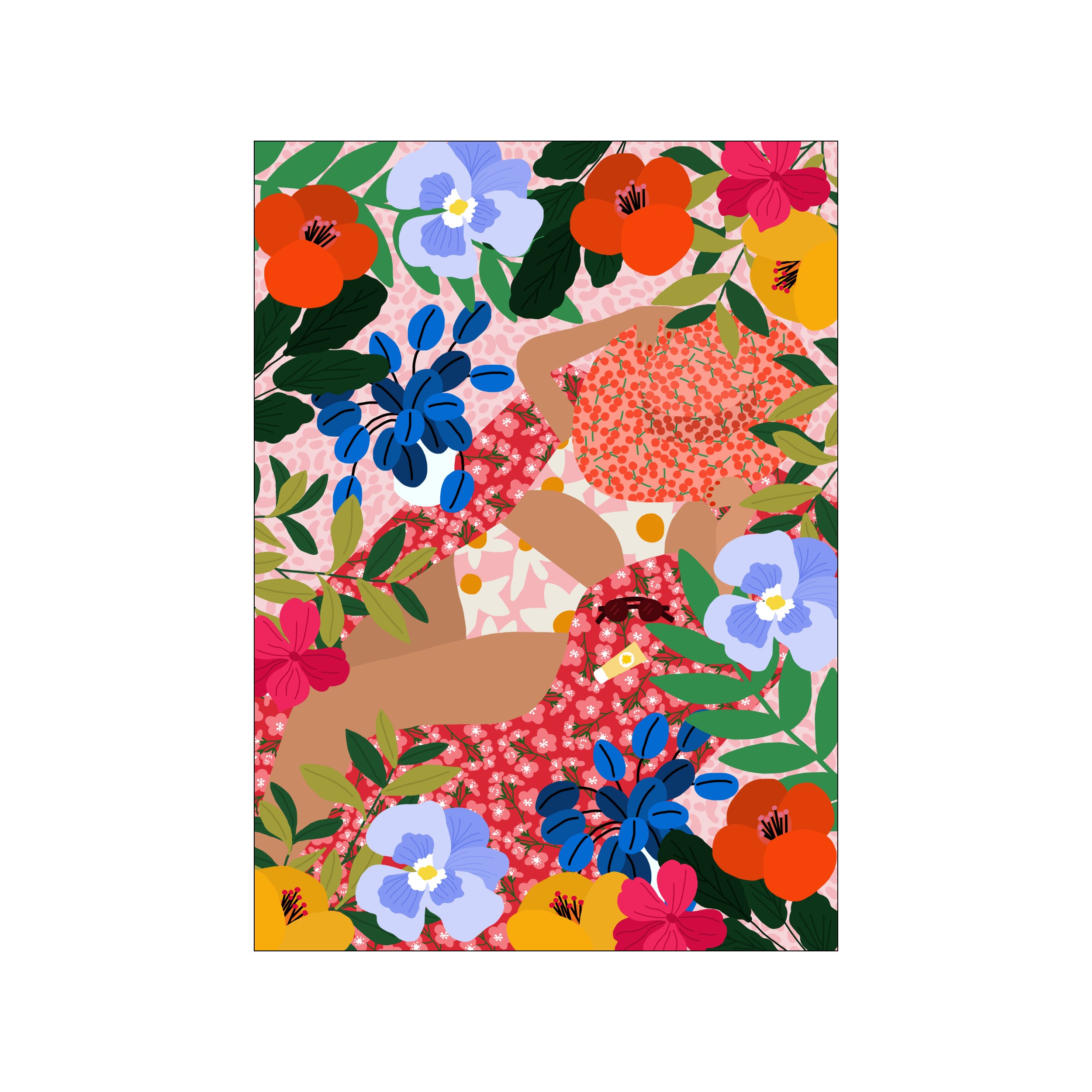 Sleeping Under the Sun – Poster & Frame Art Group