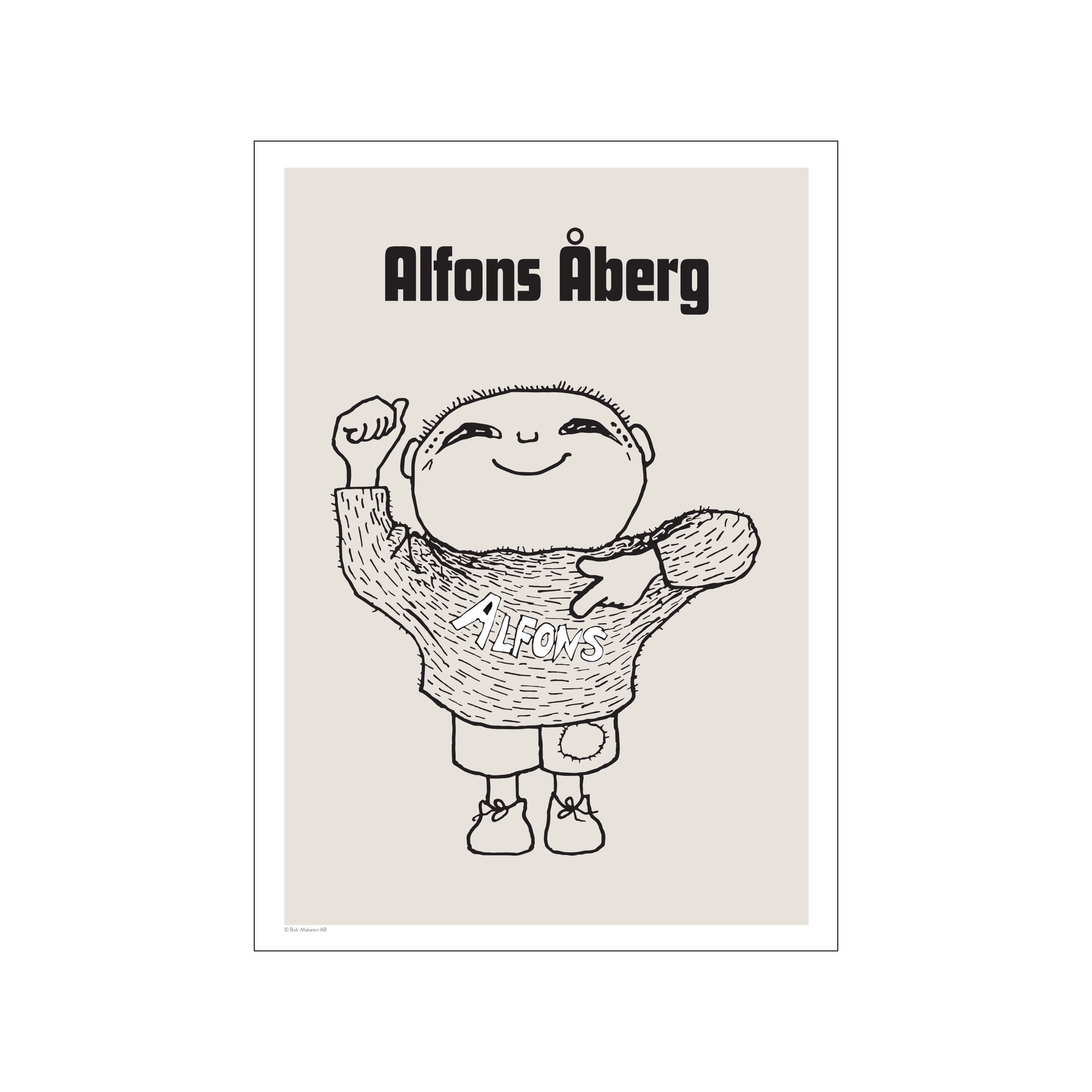 Alfons Åberg - Alfons ABC – Poster & Frame Art Group