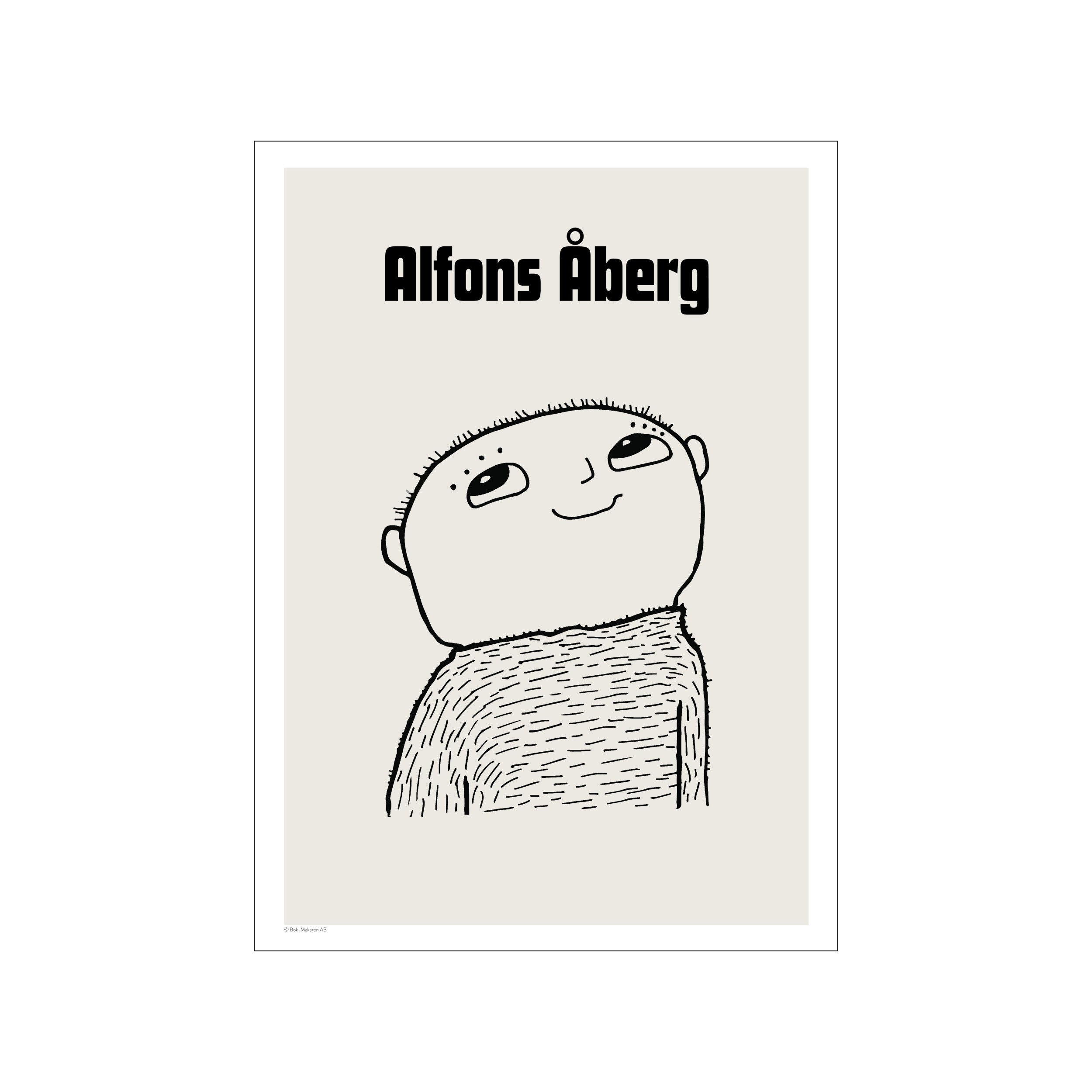 Alfons Åberg - Alfons kigger op 2 – Poster & Frame Art Group