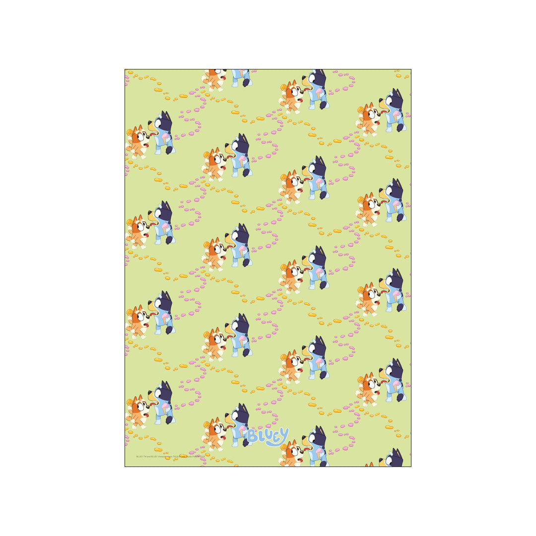Bluey - Bluey & Bingo Ice Cream Pattern – Poster & Frame Art Group